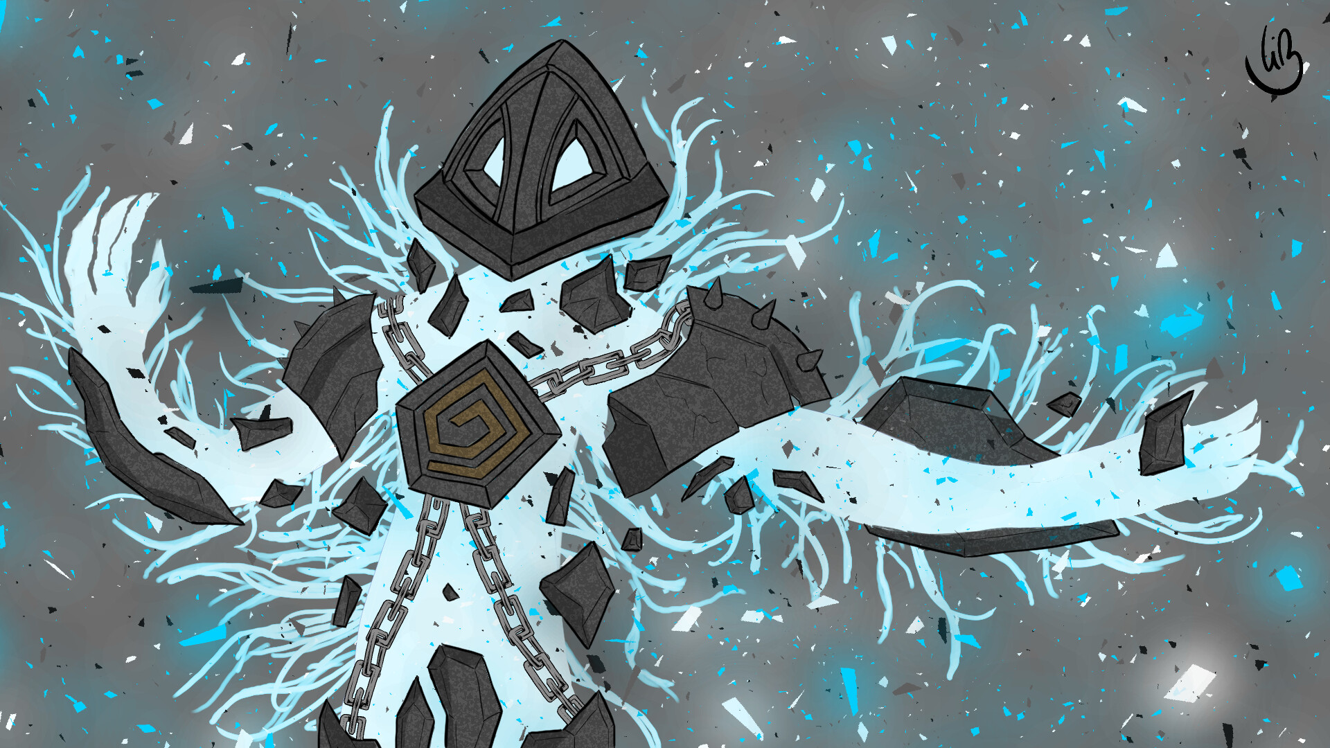 ArtStation - Xerath from League Of Legends