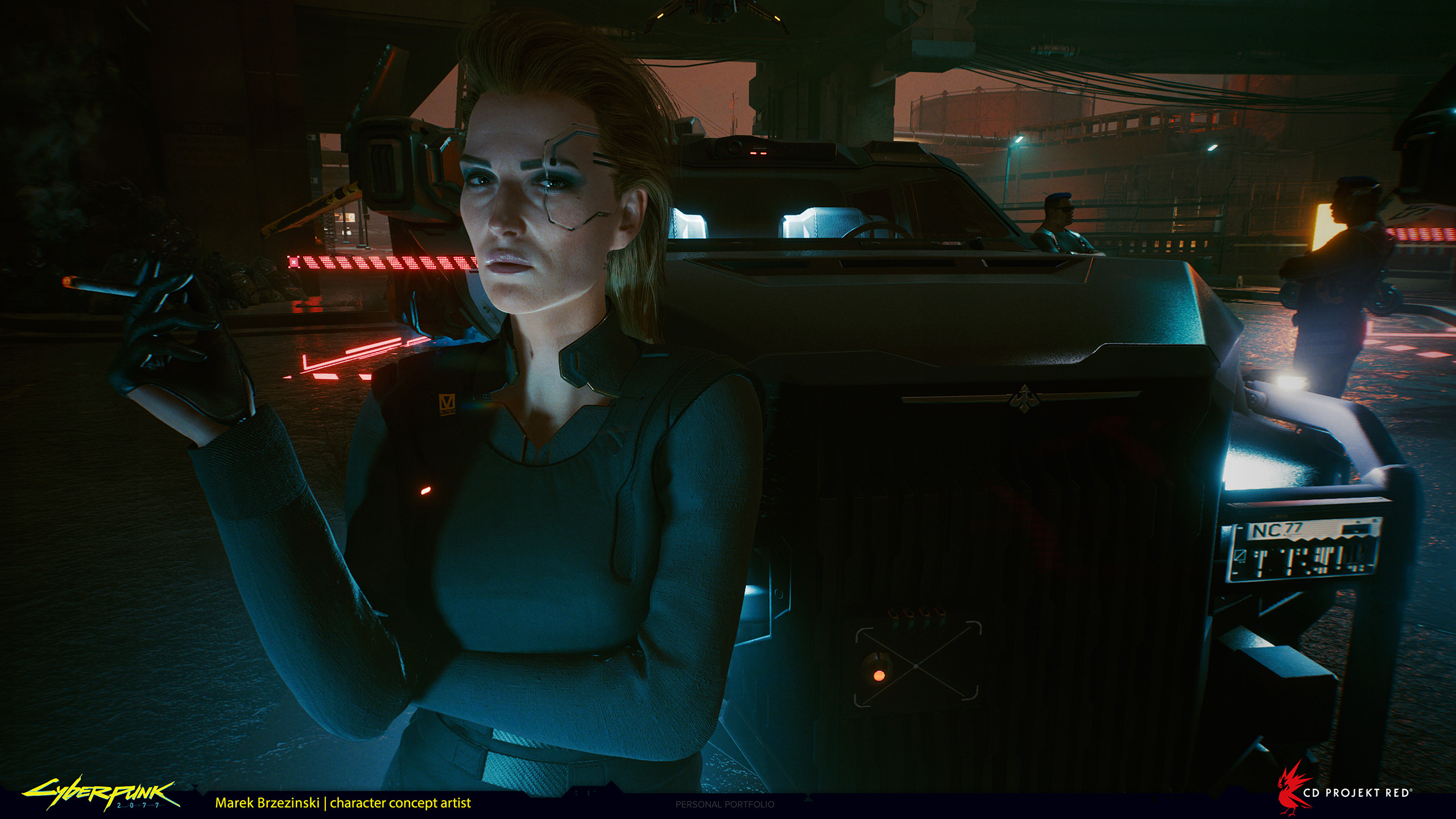 Marek Brzezinski Meredith Stout Character Design Cyberpunk 2077