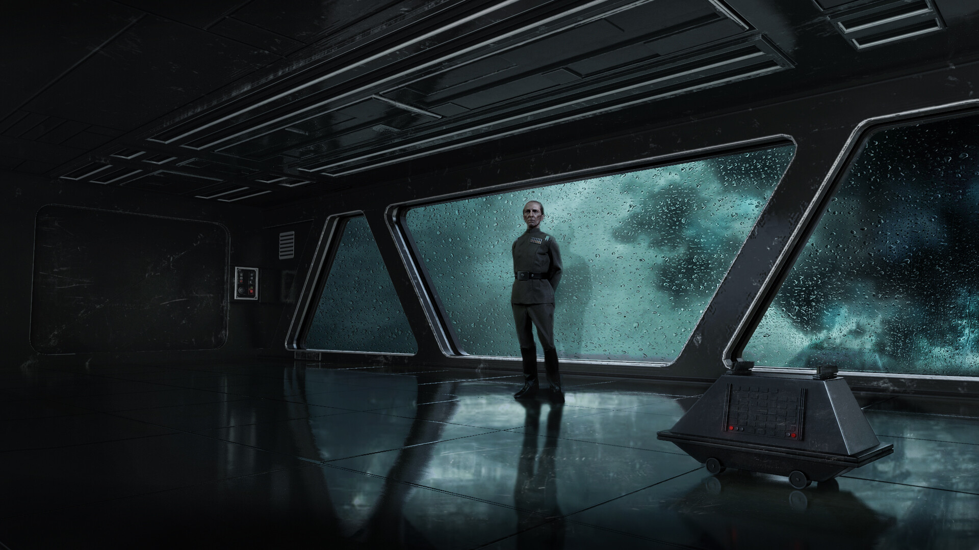 ArtStation - Imperial spaceship Moff Tarkin