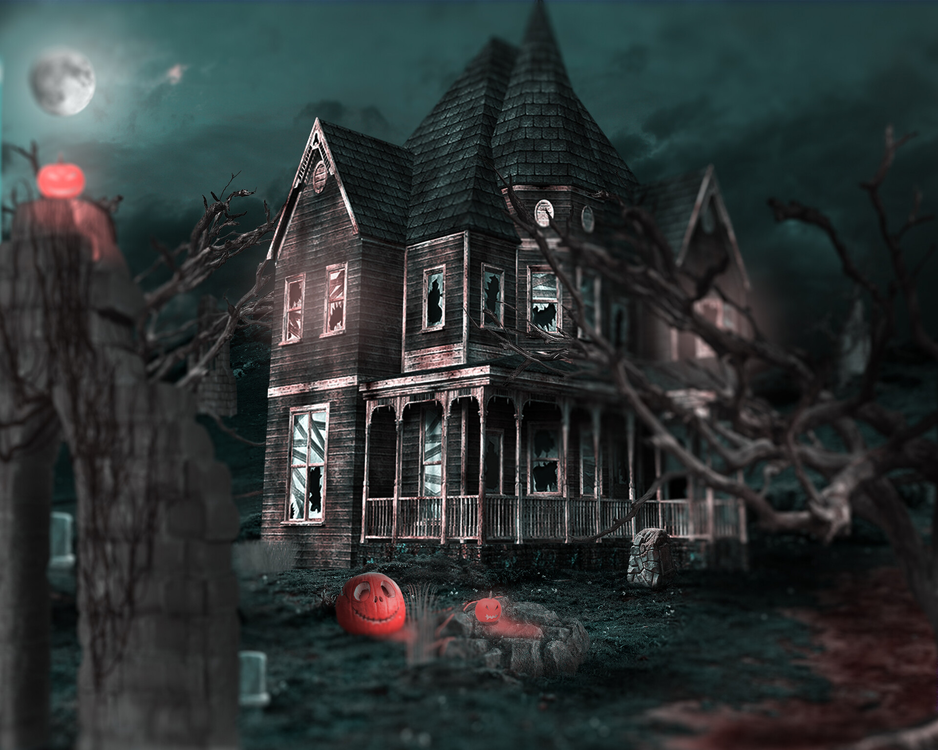 ArtStation - Haunted House