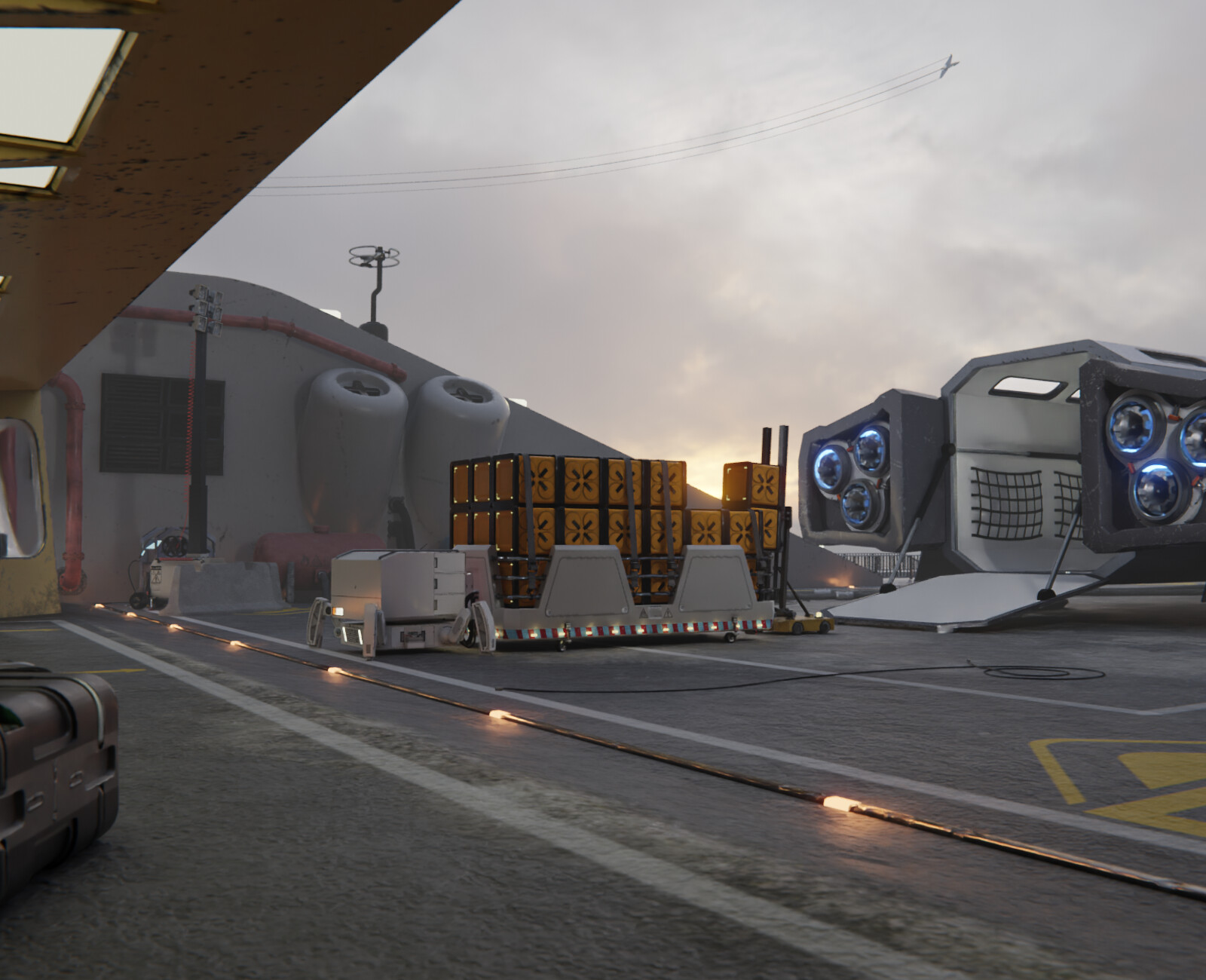 ArtStation - Landing Pad 05