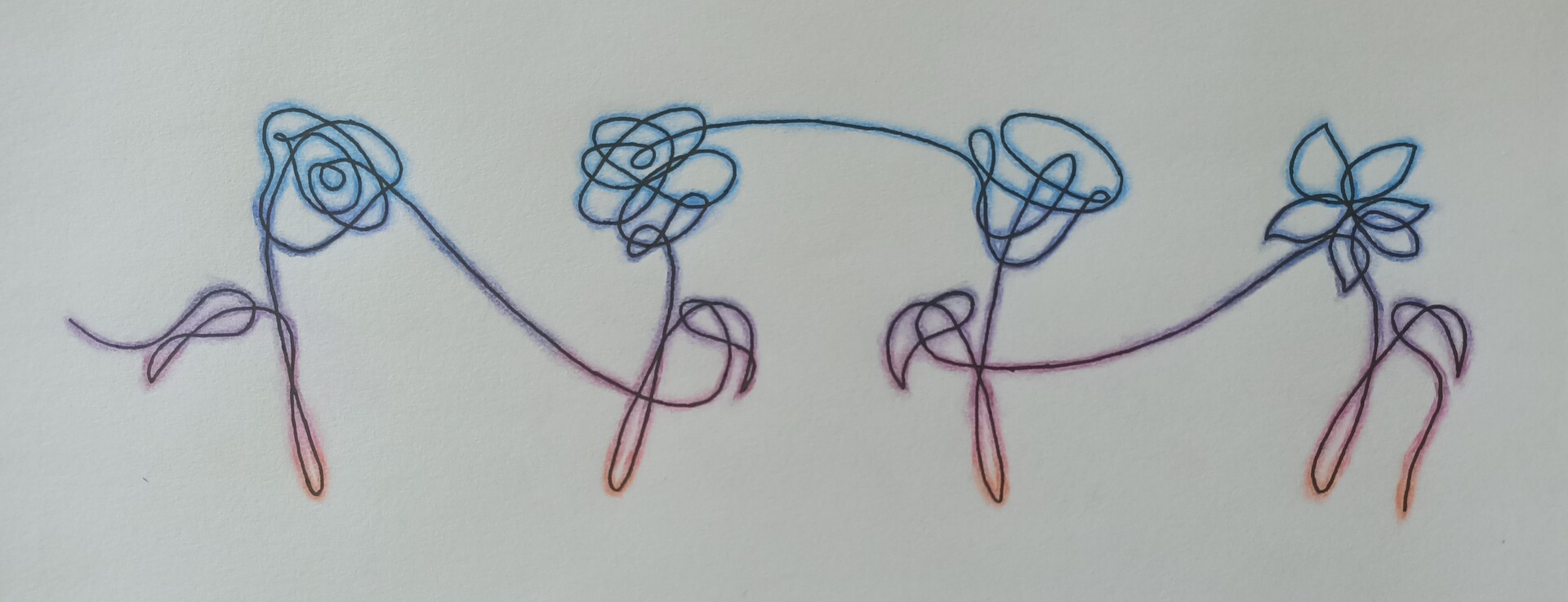 how to draw bts love yourself logo