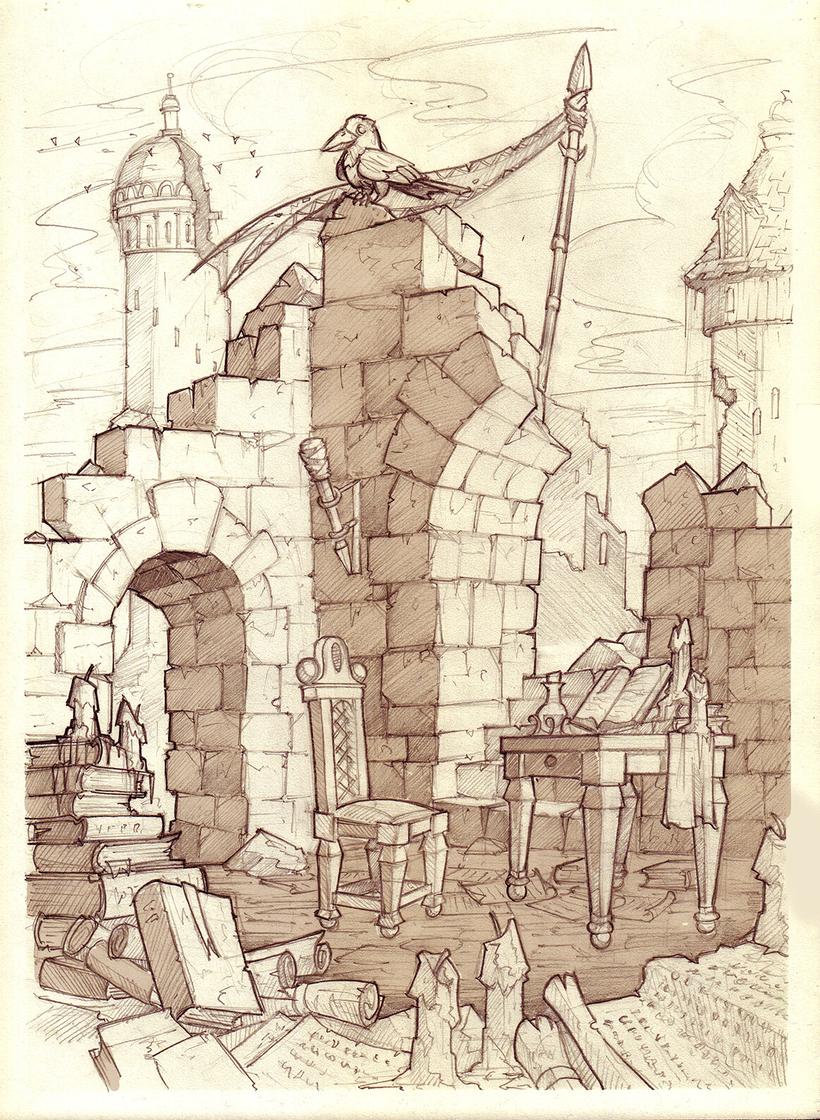 ArtStation - Hobo wizard den