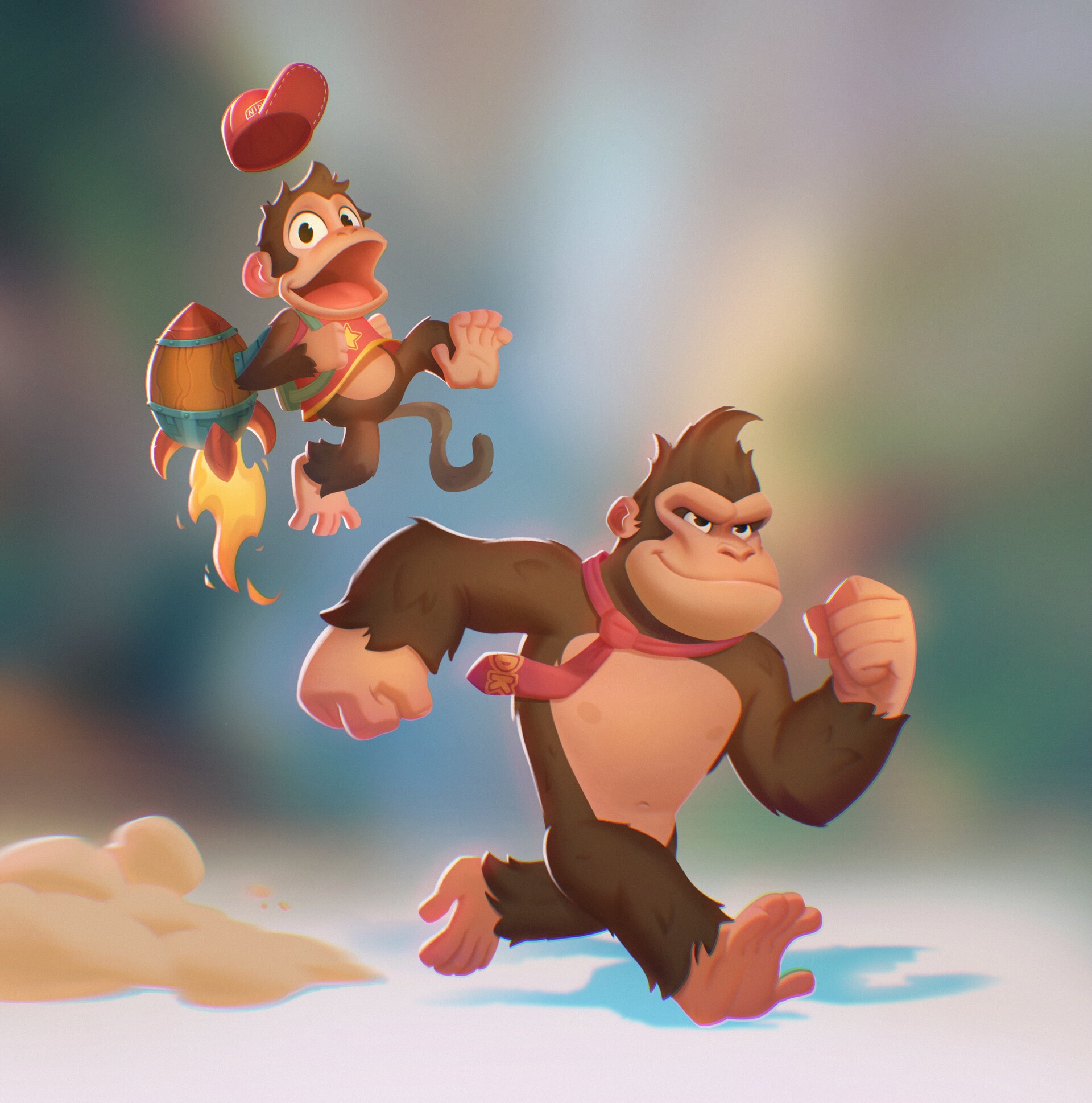 ArtStation - Donkey Kong