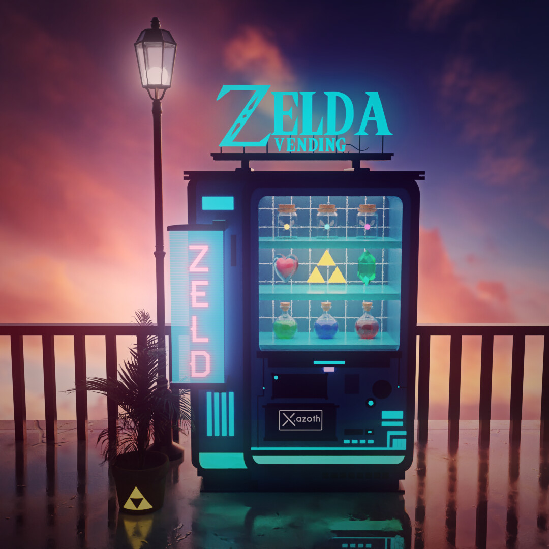 Avishkar Shinde - Zelda Vending Machine