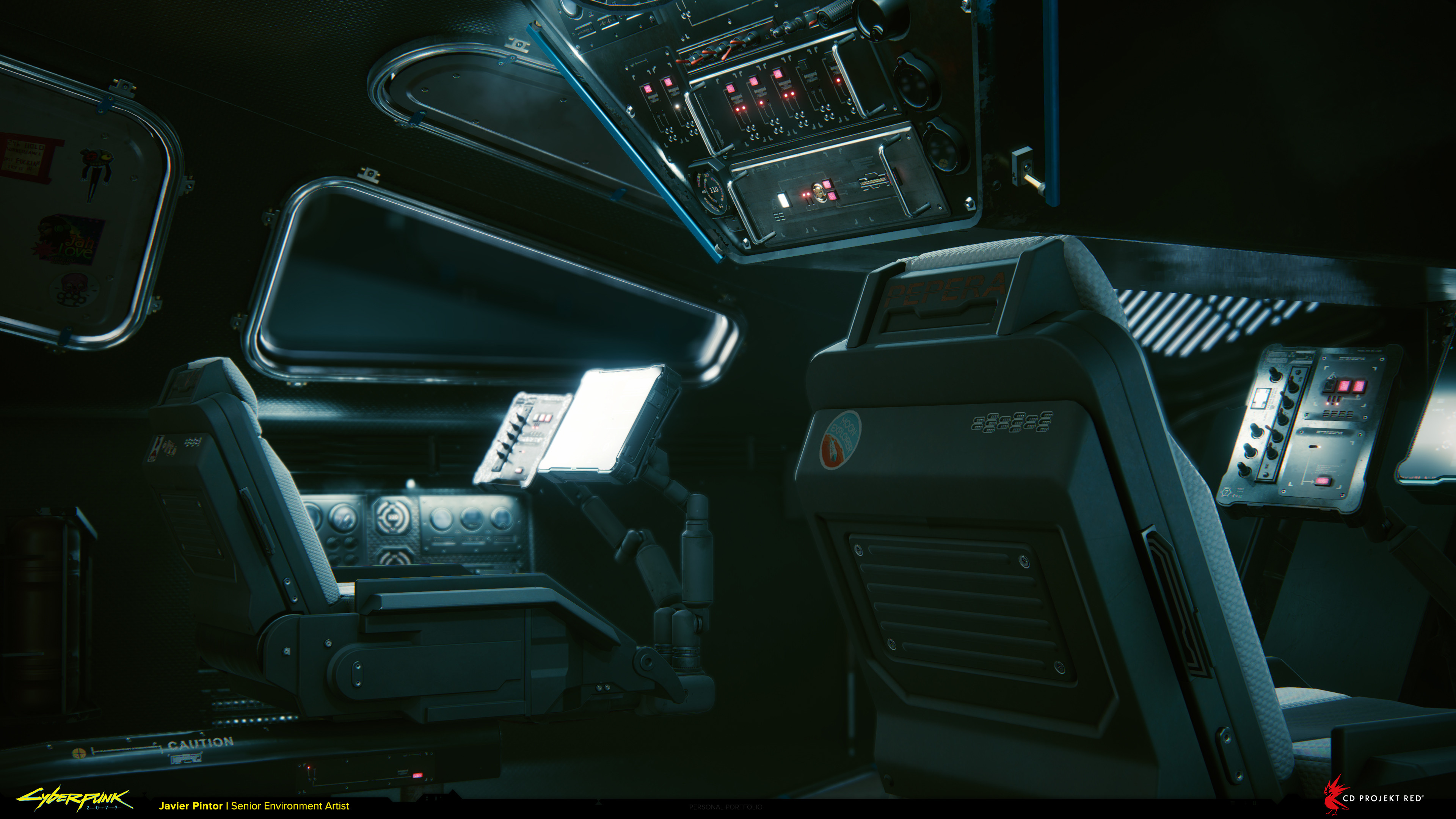 Javier Pintor - Cyberpunk 2077 - Space Shuttle