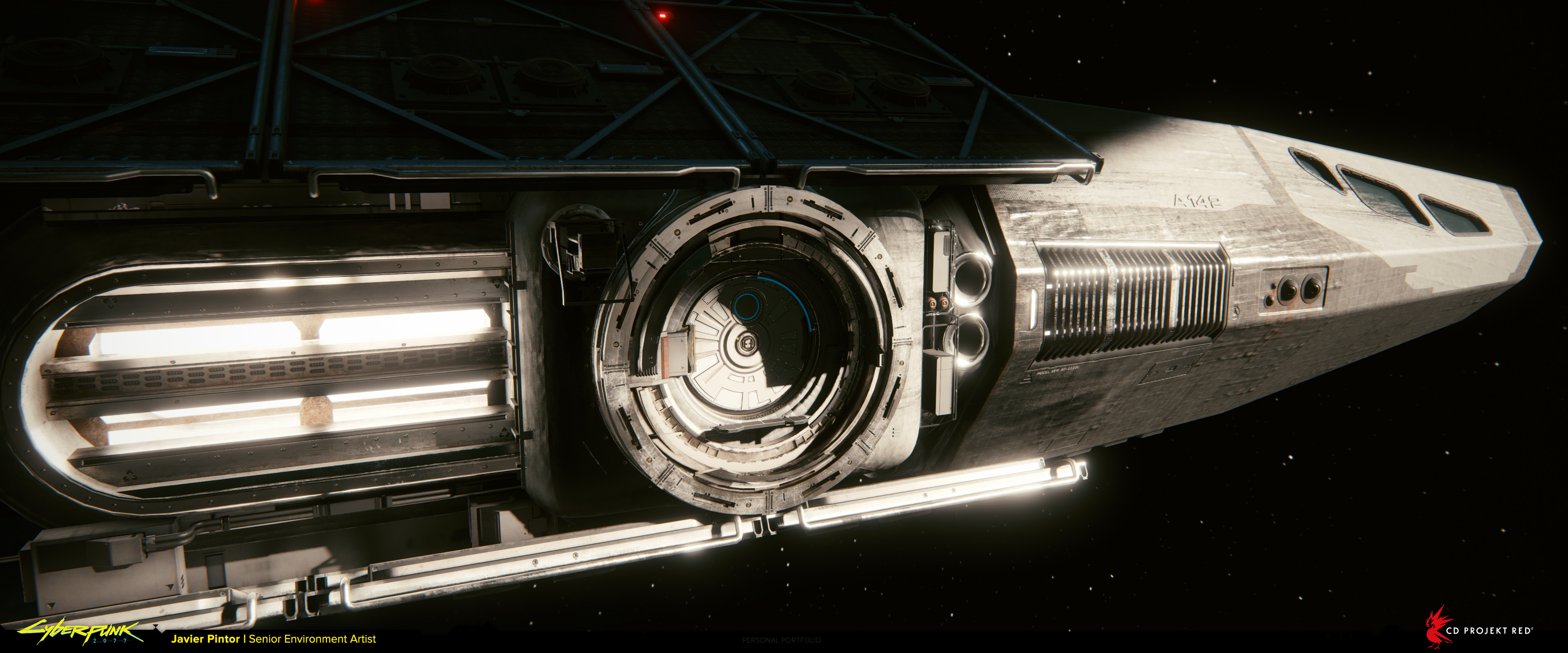 Javier Pintor - Cyberpunk 2077 - Space Shuttle