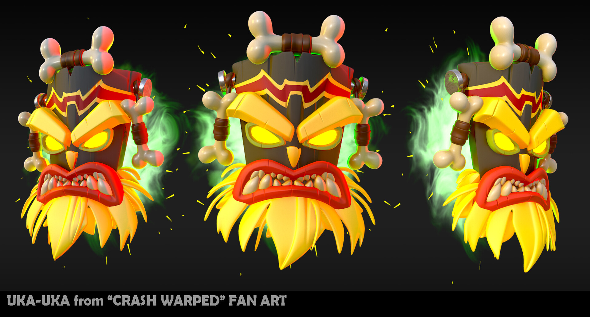 Crash Bandicoot Uka Uka