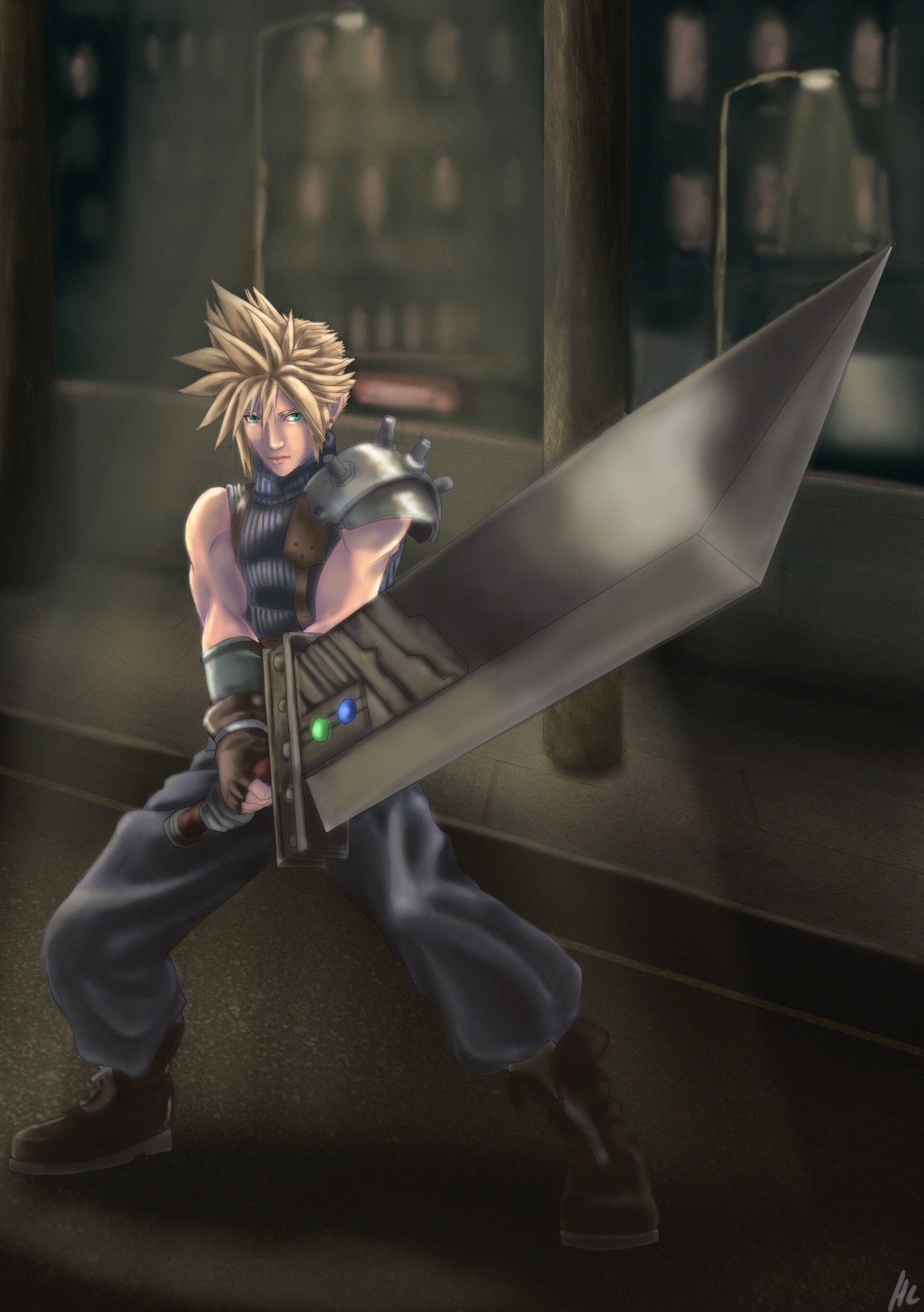 ArtStation - Cloud Strife