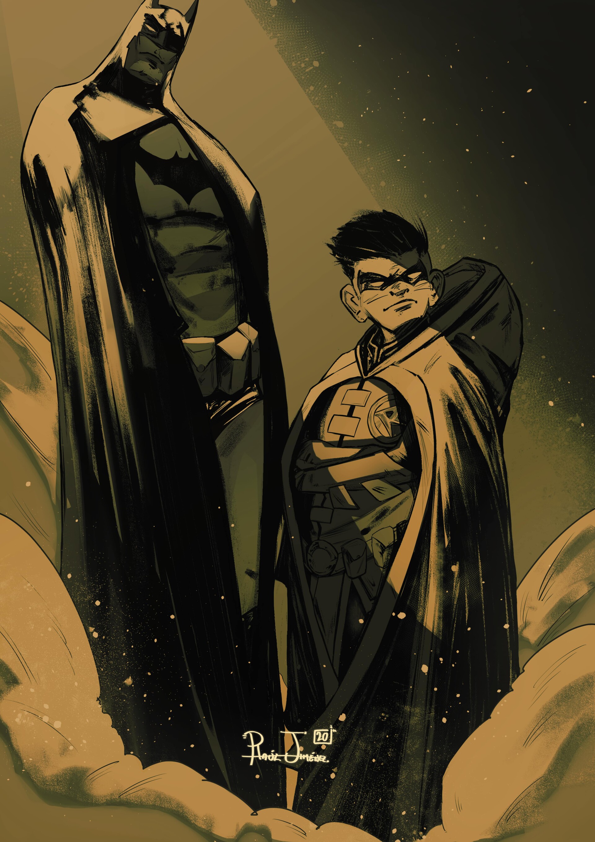 ArtStation - Batman and Robin