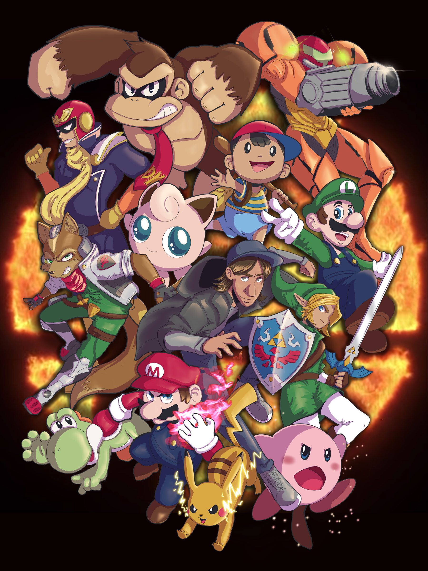ArtStation - Super Smash Commission
