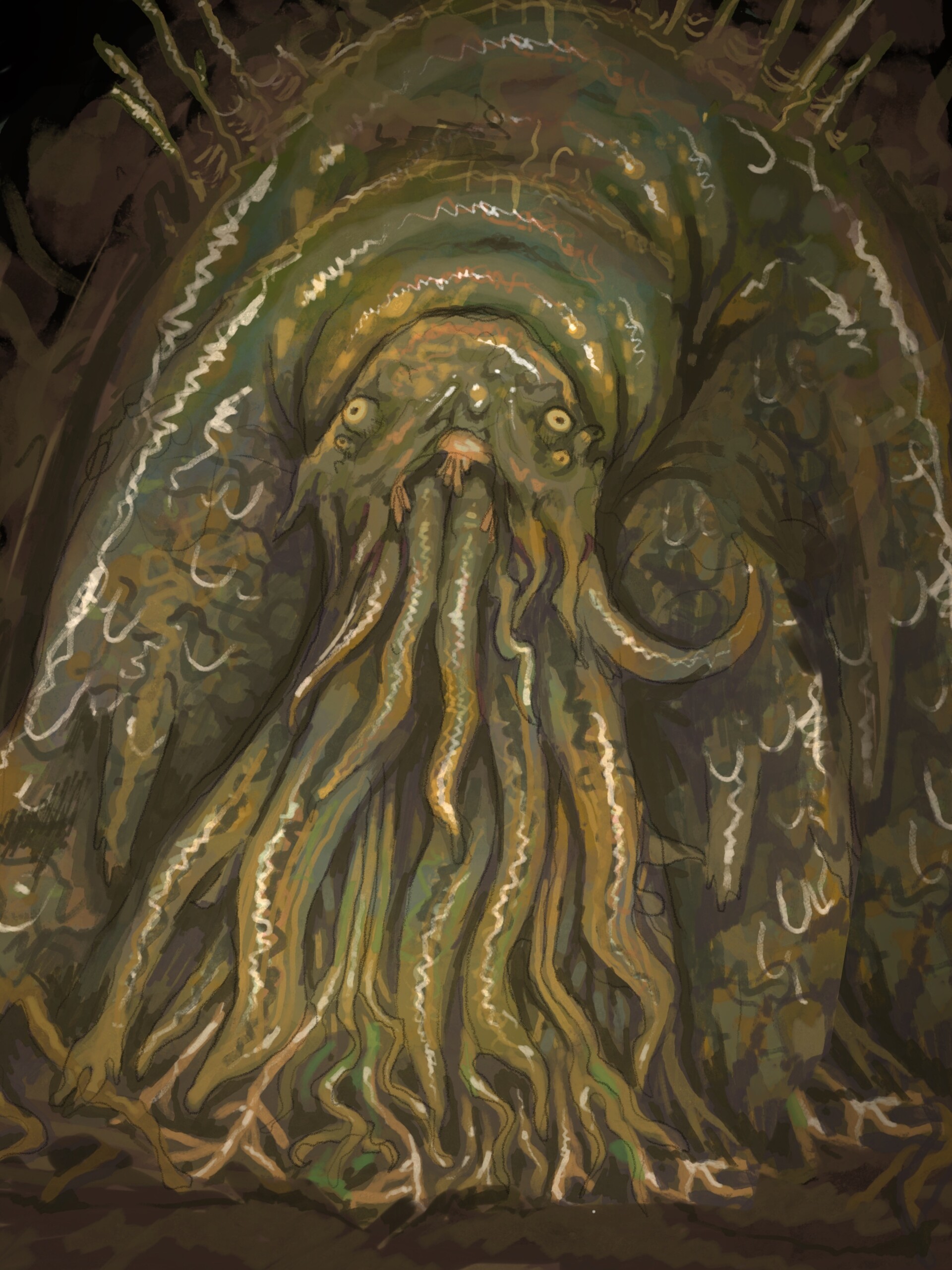 ArtStation - Dead Cthulhu Wakes