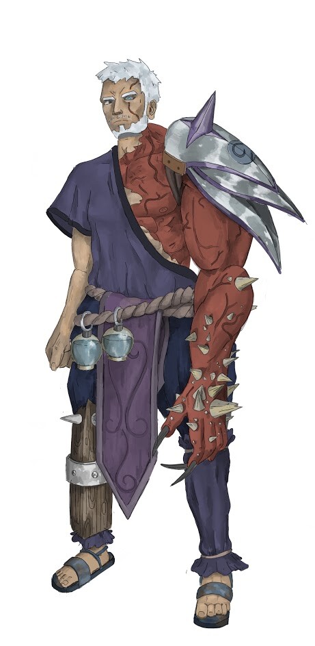 ArtStation - Half Demon Man