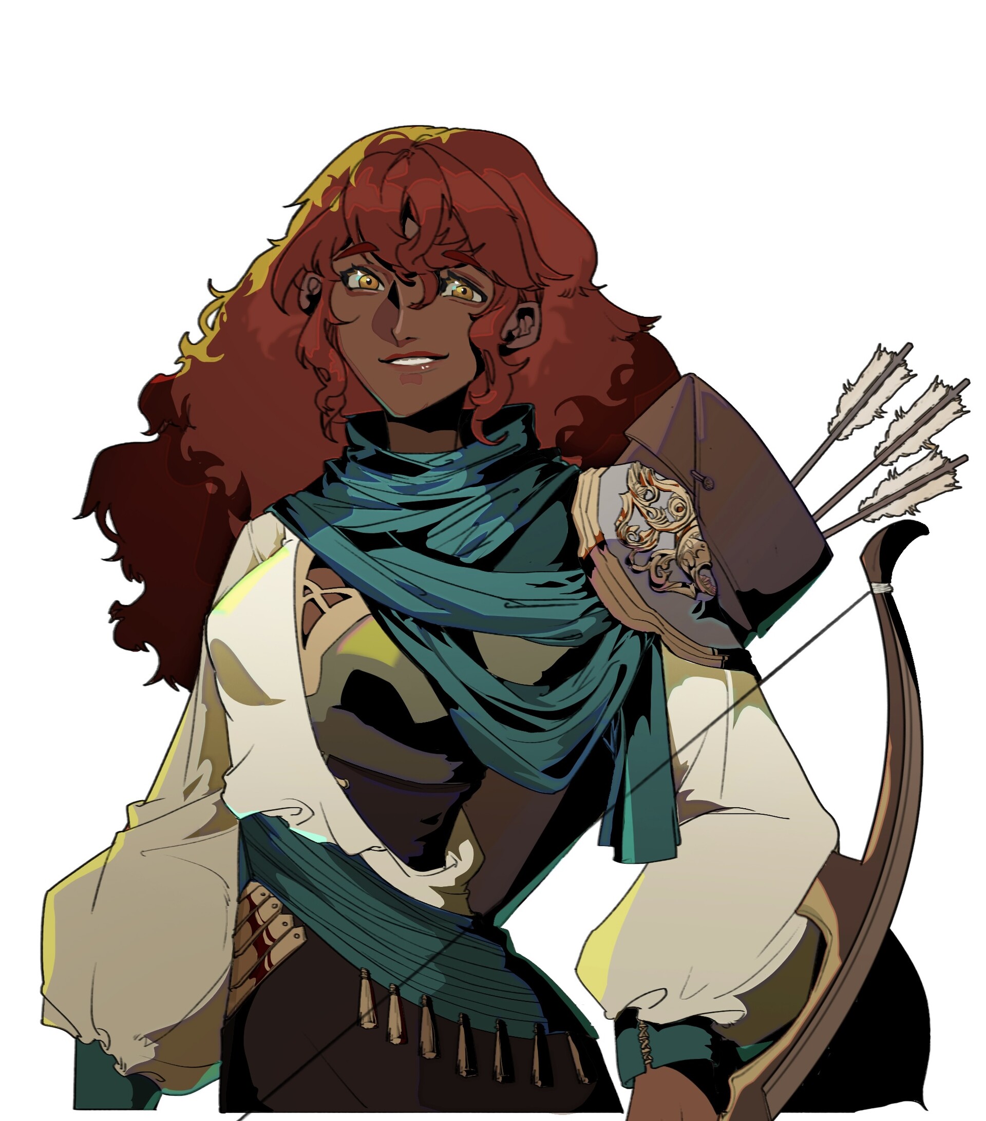 ArtStation - design for a visual novel game in GameJam