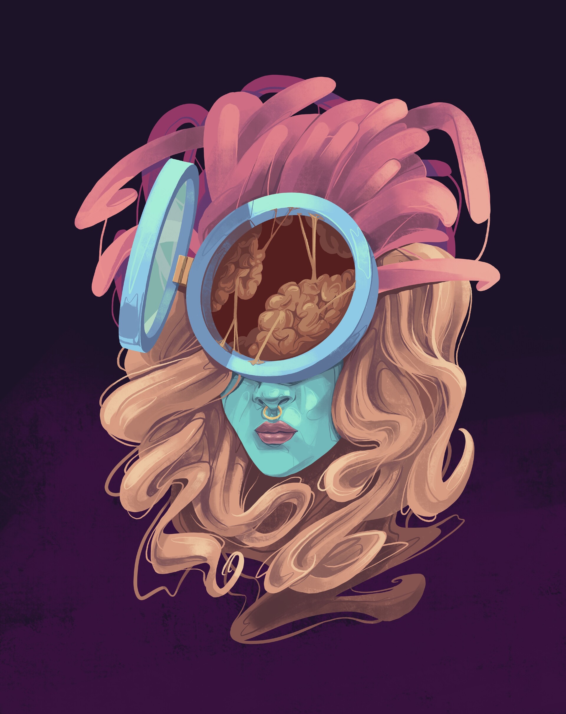 ArtStation - Brain wash