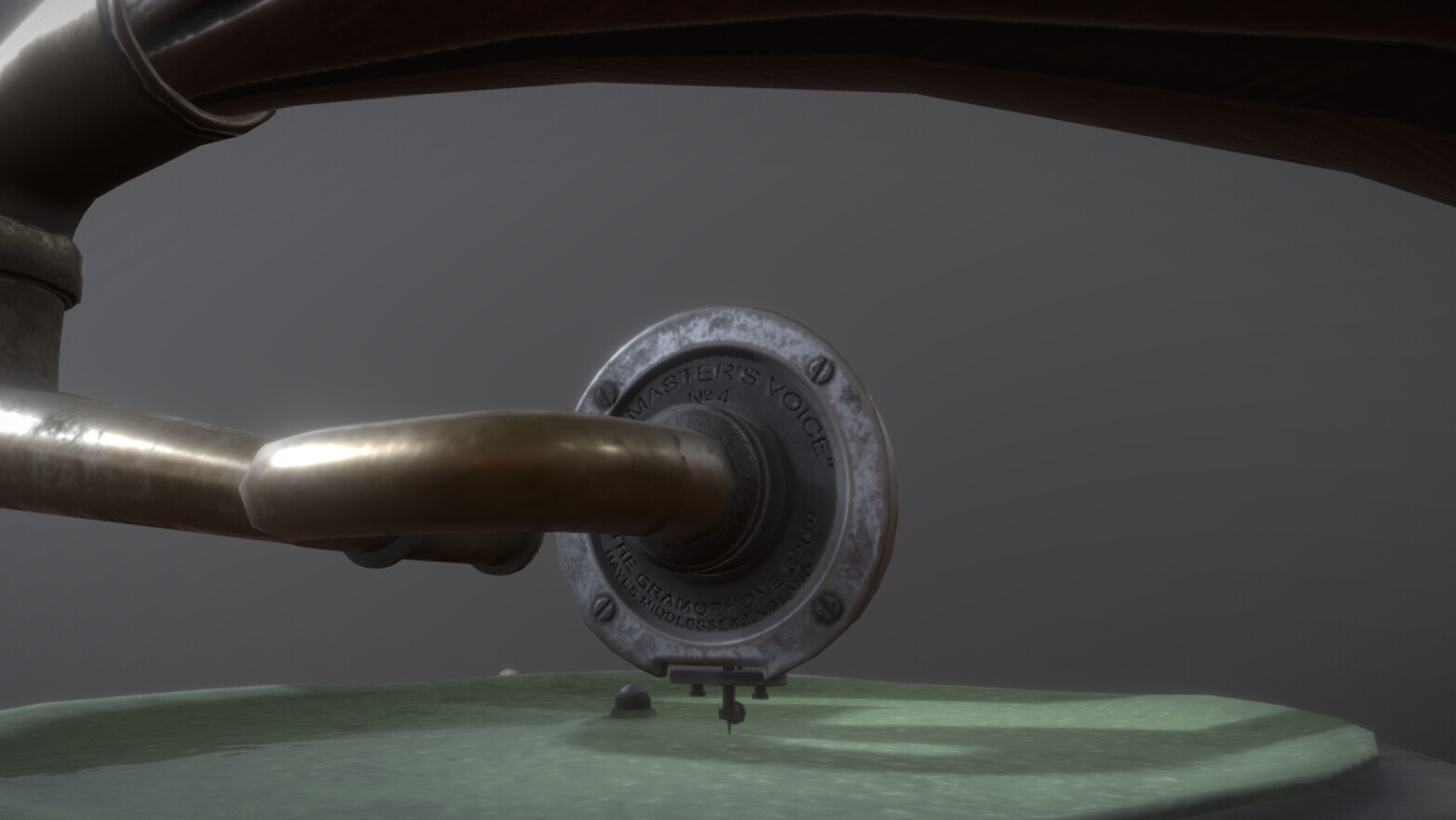 Colin Merrick - HMV Gramophone - Game Asset