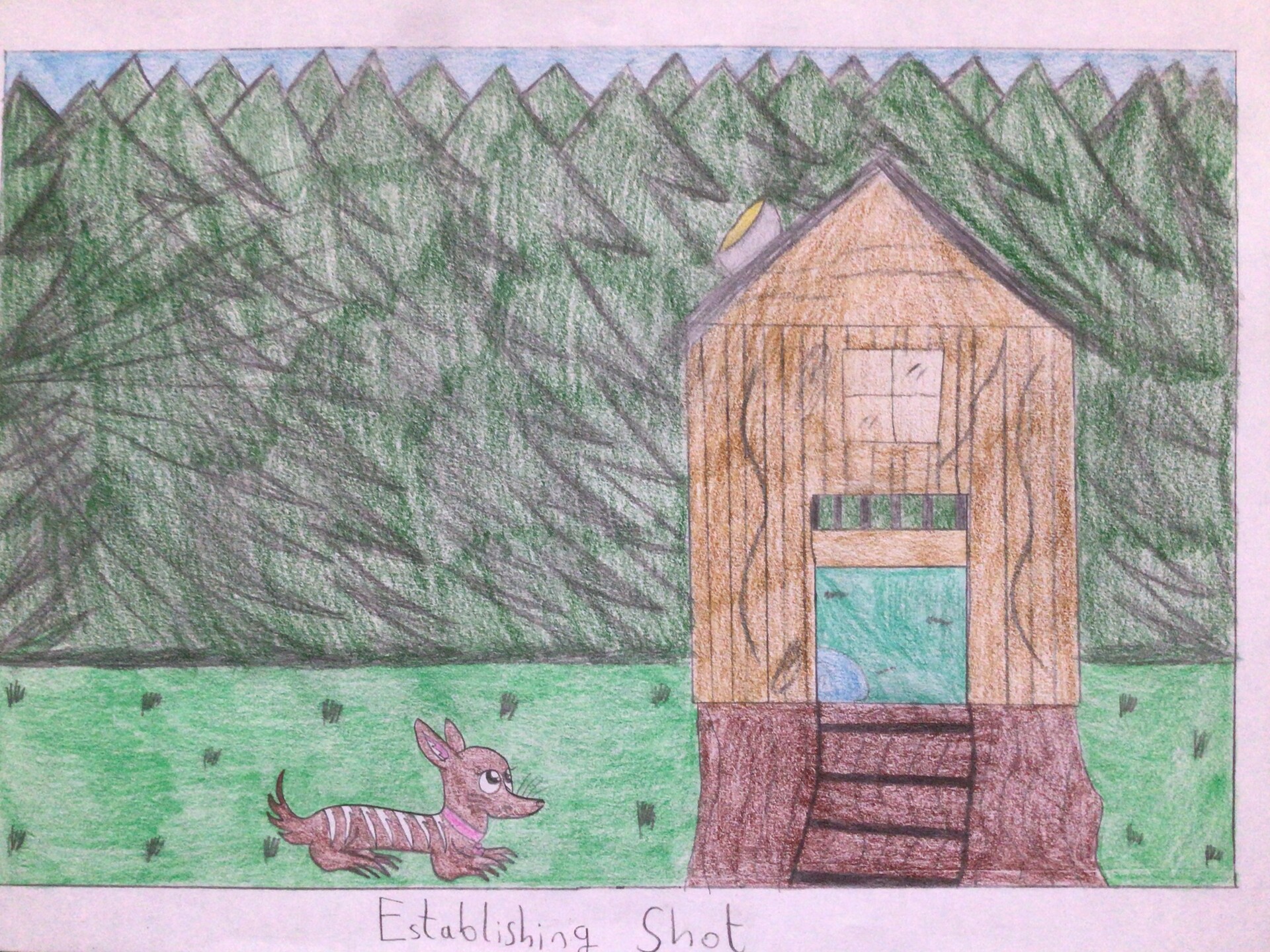 ArtStation - Animatic and Establishing Shot Development Art