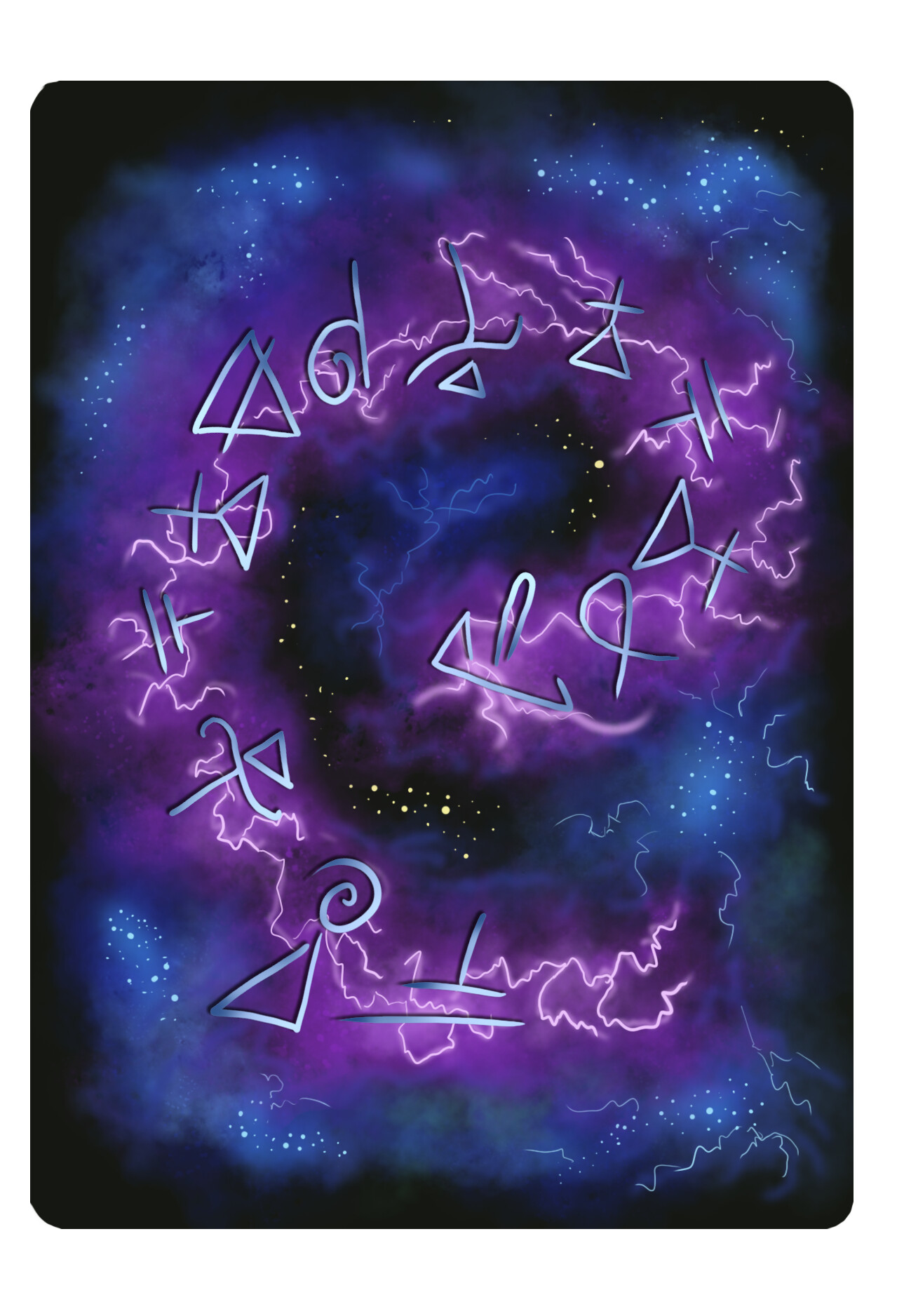 ArtStation - Destiny Card reverse