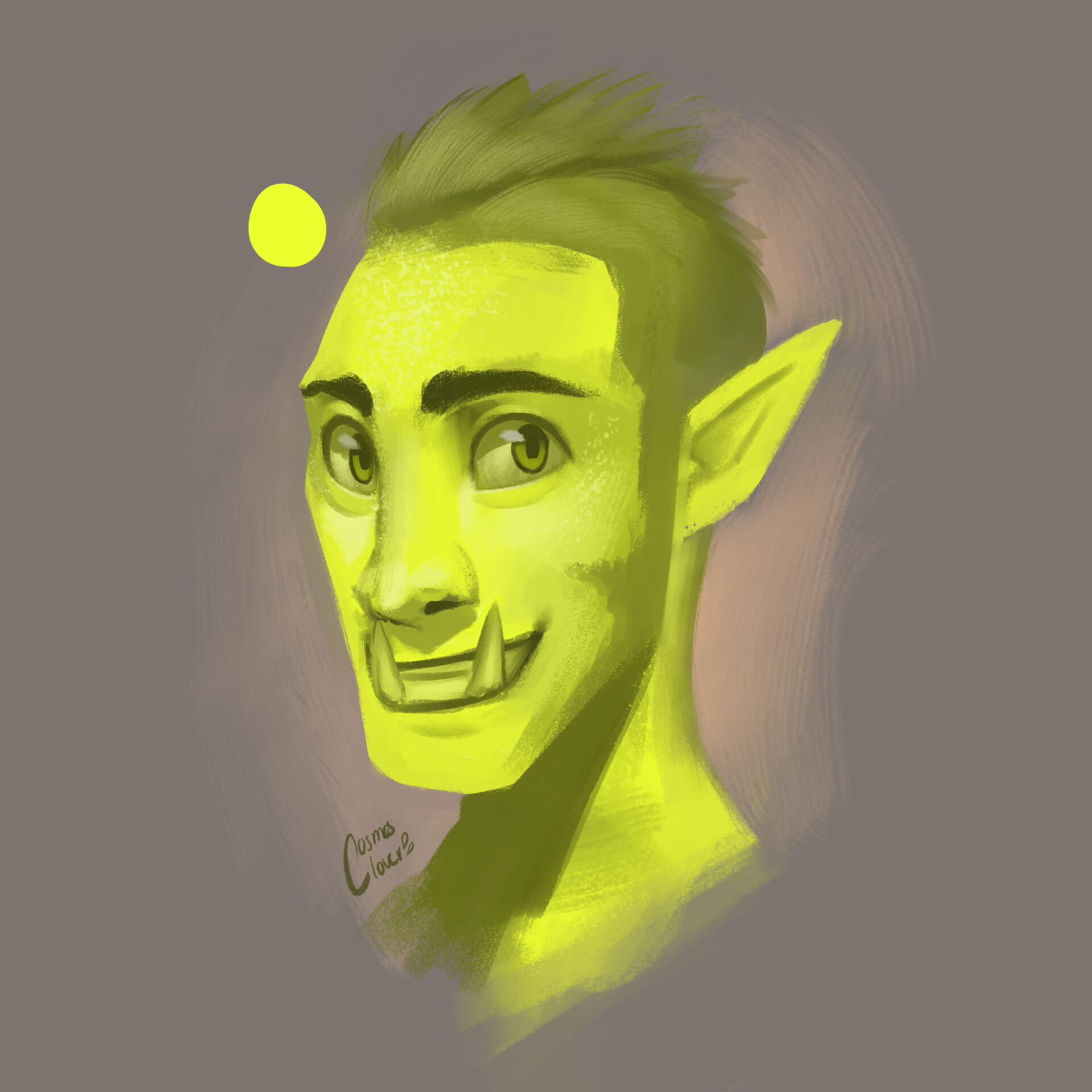 ArtStation - Green Slim Troll