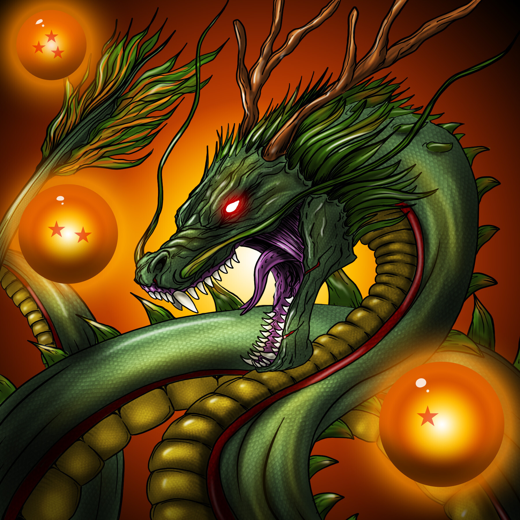 ArtStation - Shenron (Creatuanary 2021)