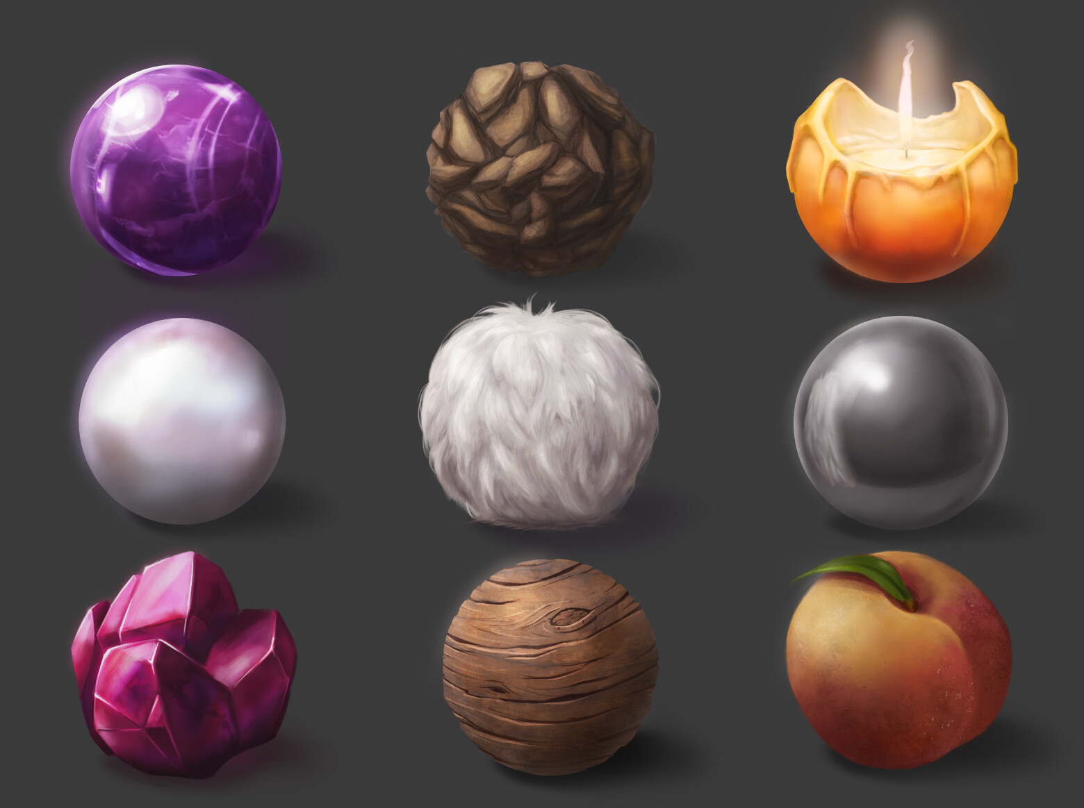 ArtStation - Material studies