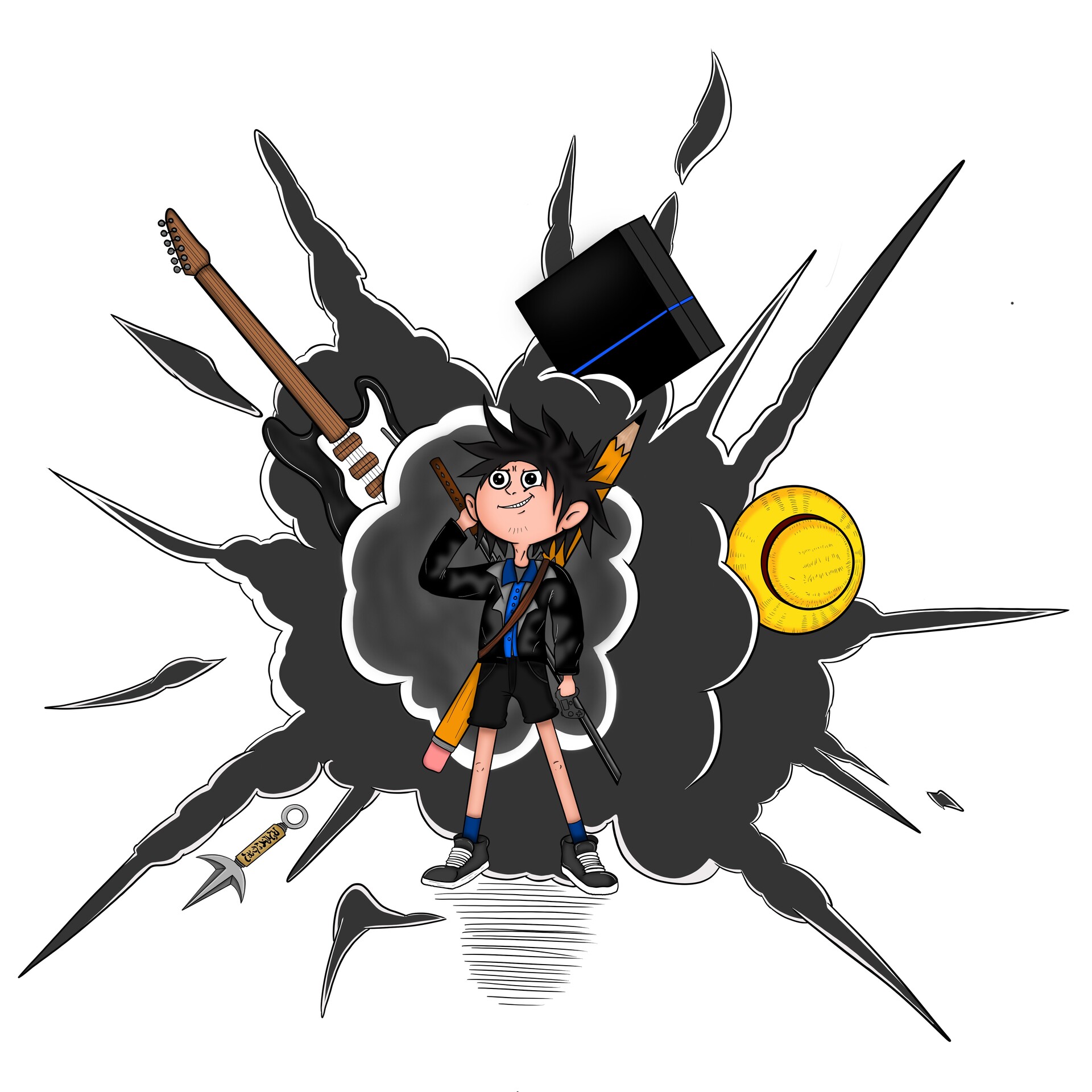 ArtStation - Me as a Cartoon