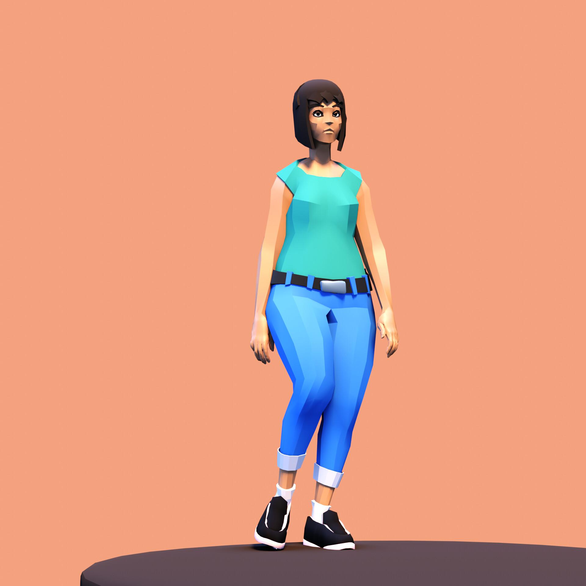 ArtStation - Low Poly Base