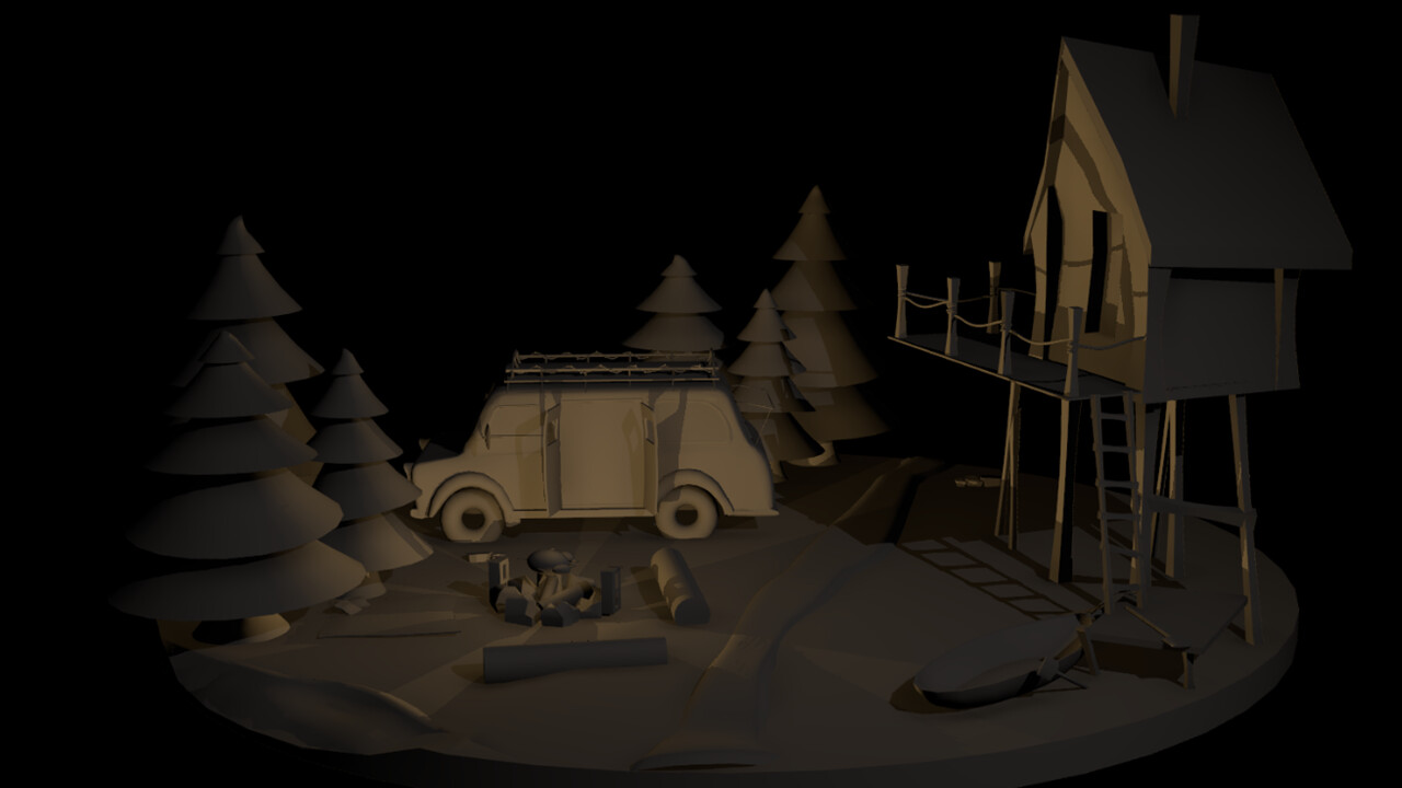 ArtStation - Grey Boxing for Final Major Project