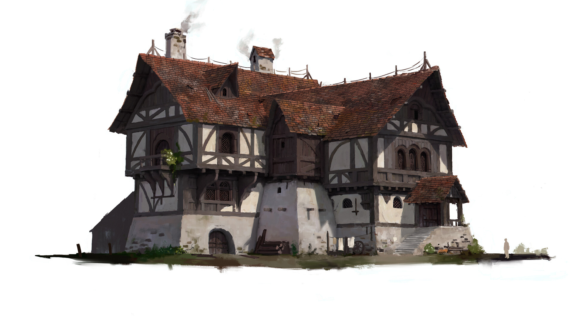 ArtStation - Medieval House