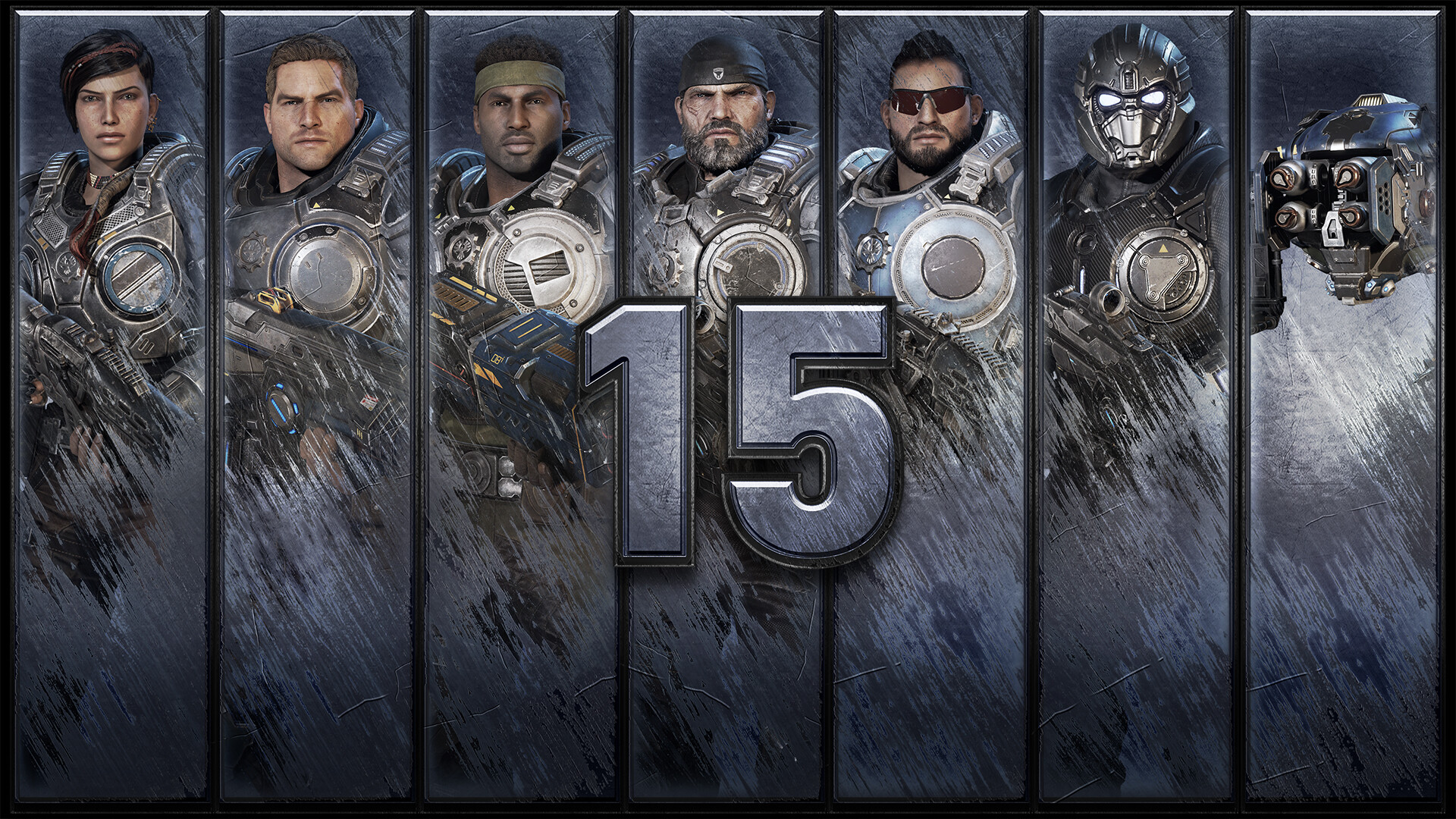 mike tam - Gears 5 Launch Achievement Art