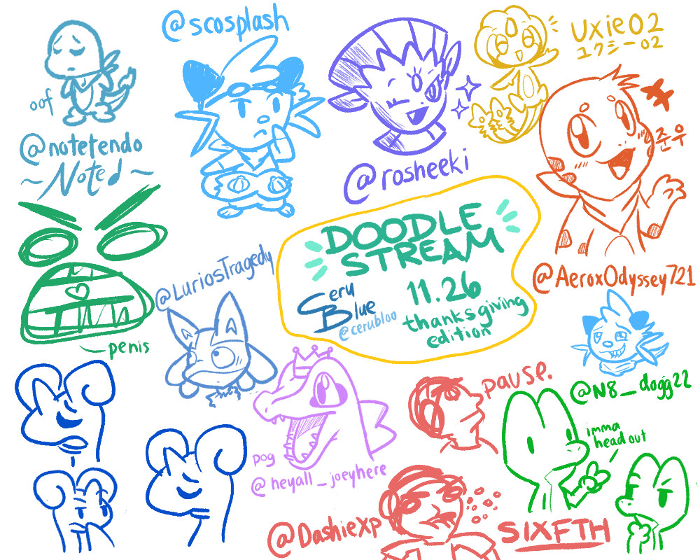 cerubloo - Doodle Stream 11.26.20