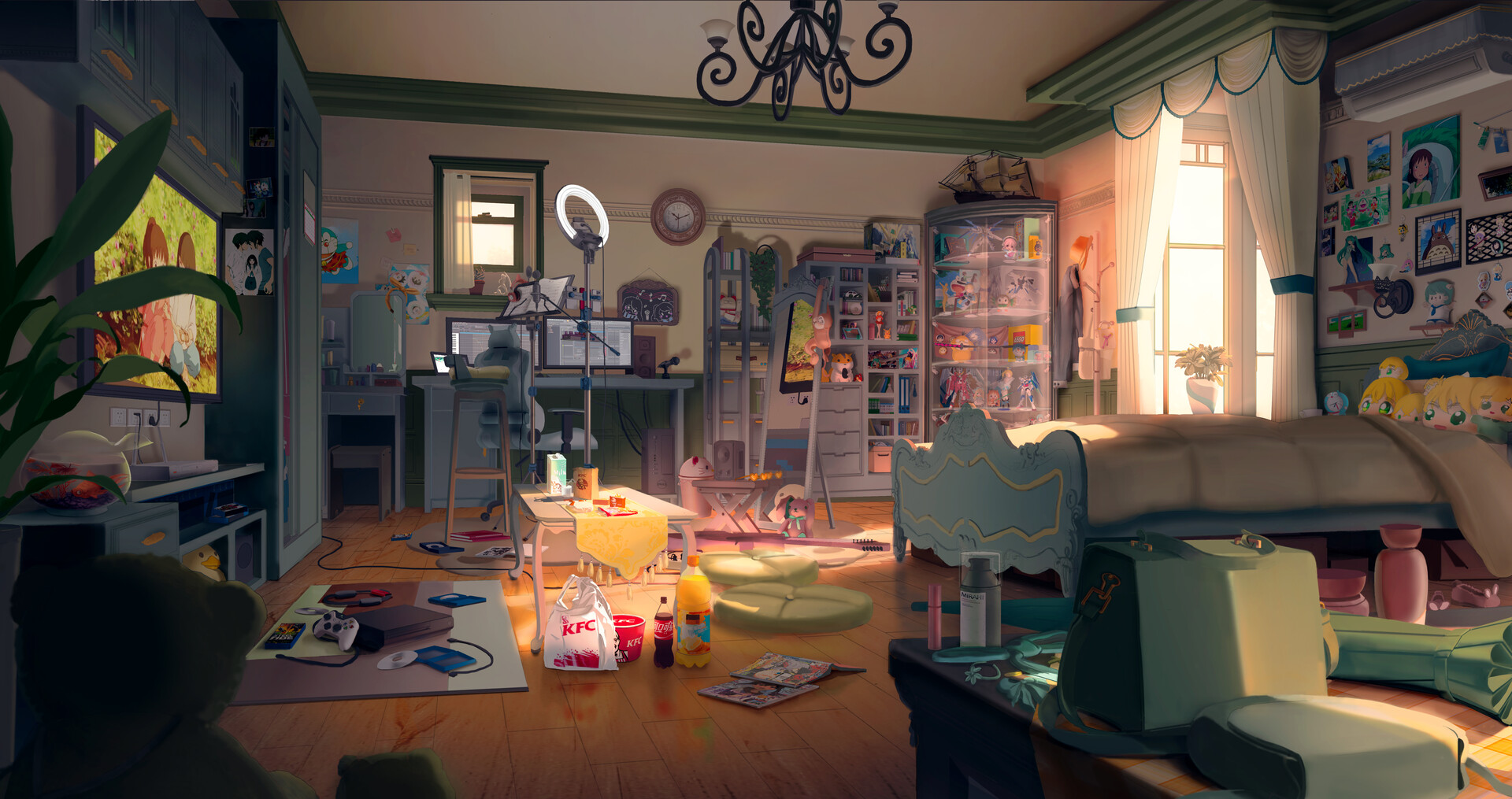 ArtStation - A girl's room