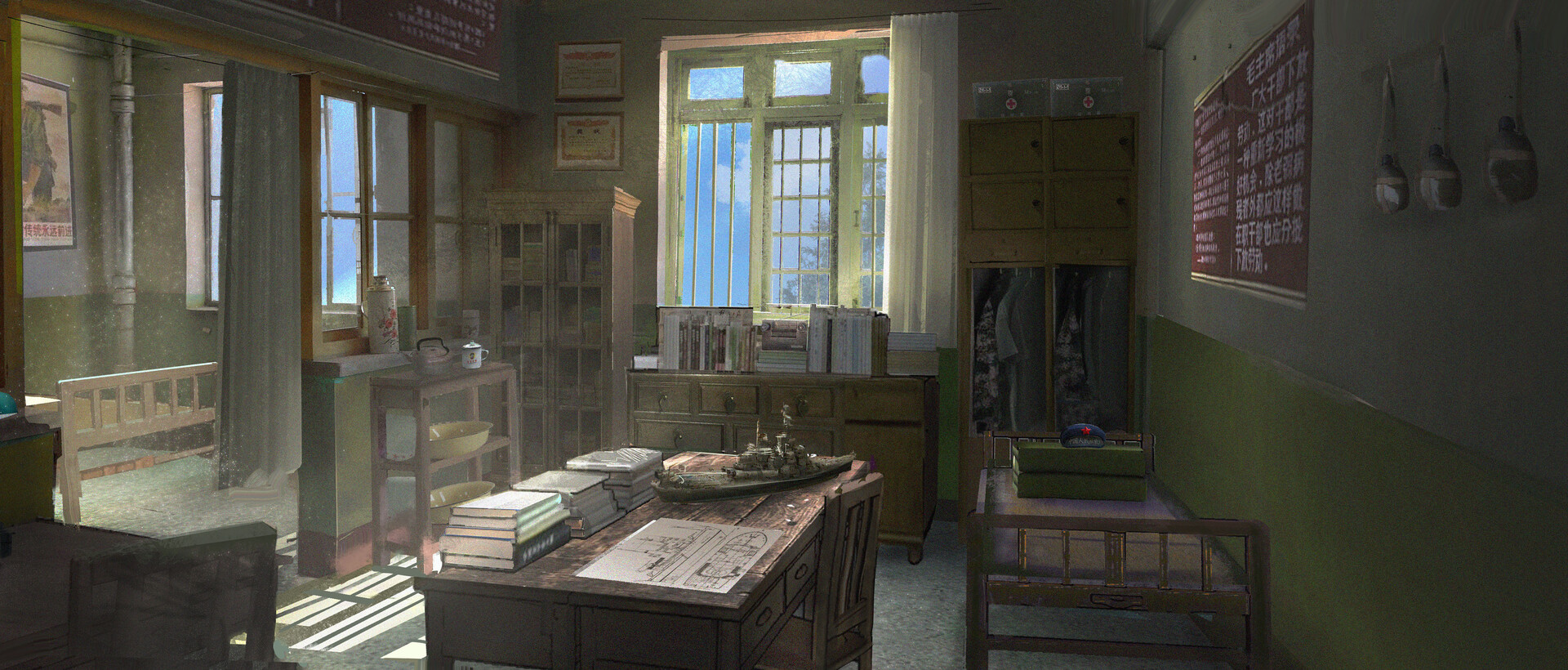 ArtStation - an old dormitory