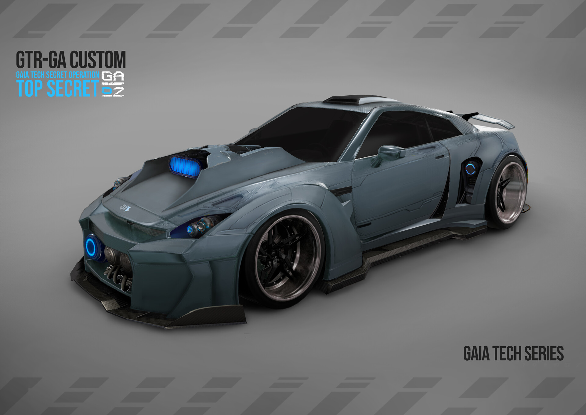 ArtStation - GTR-GA custom