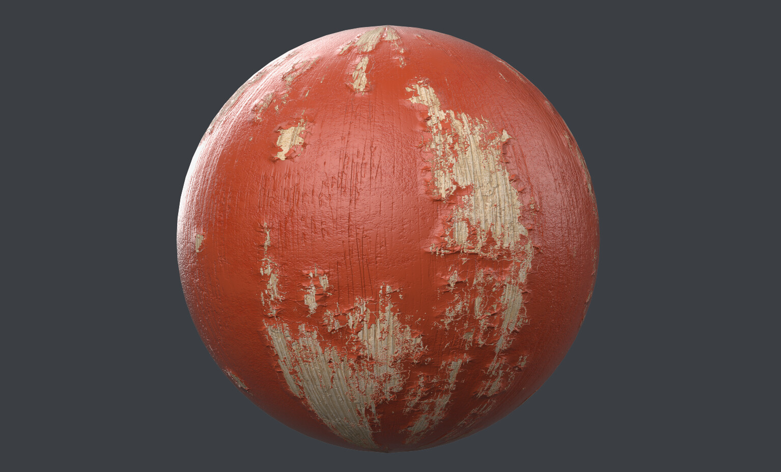 ArtStation - Painted Rough Wood