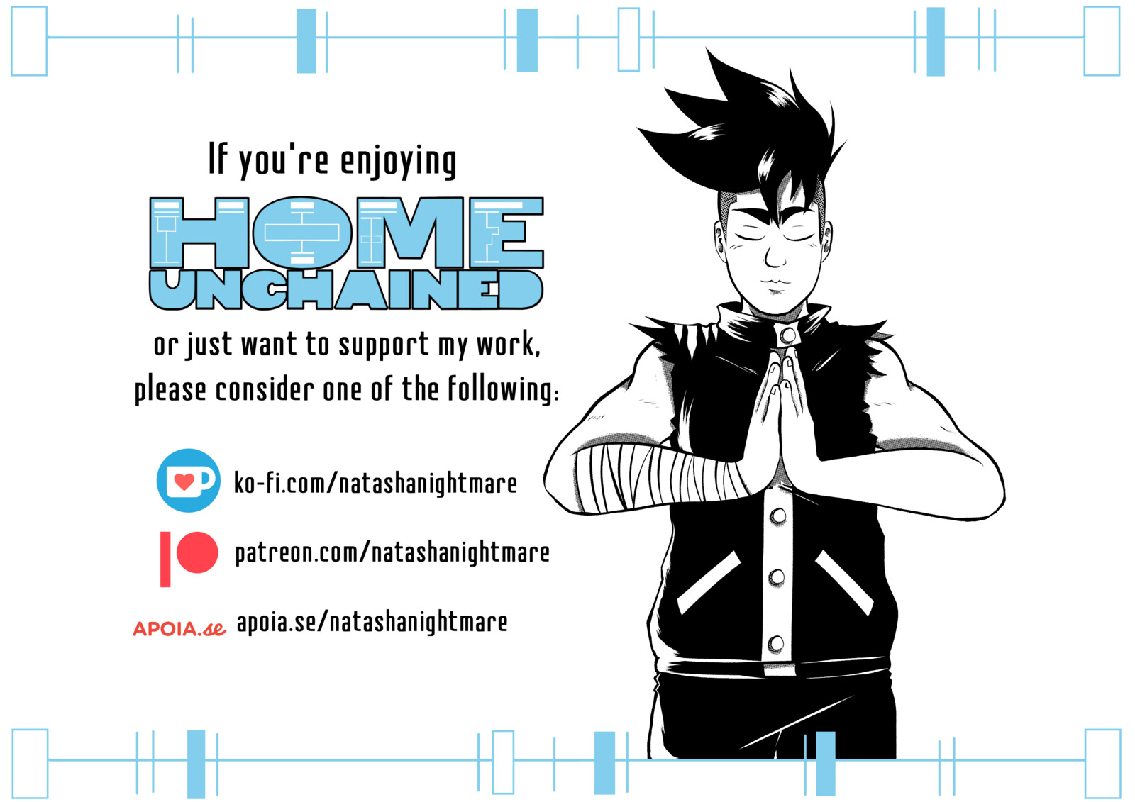 Natasha Nightmare - HOME UNCHAINED (promo material)