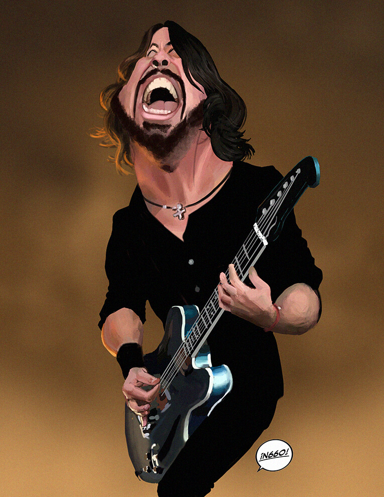 ArtStation - Dave Grohl