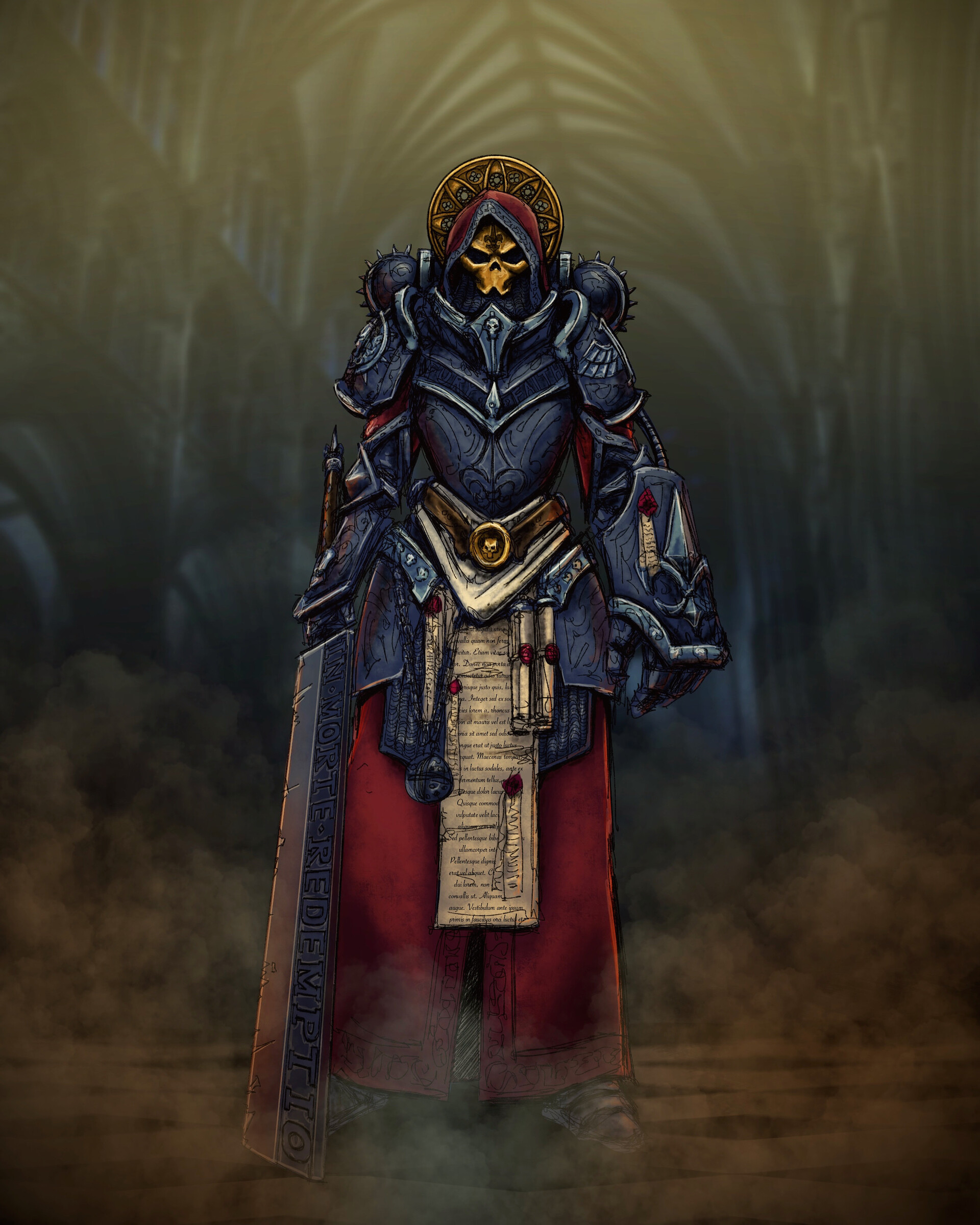 ArtStation - Battle Sister Executioner