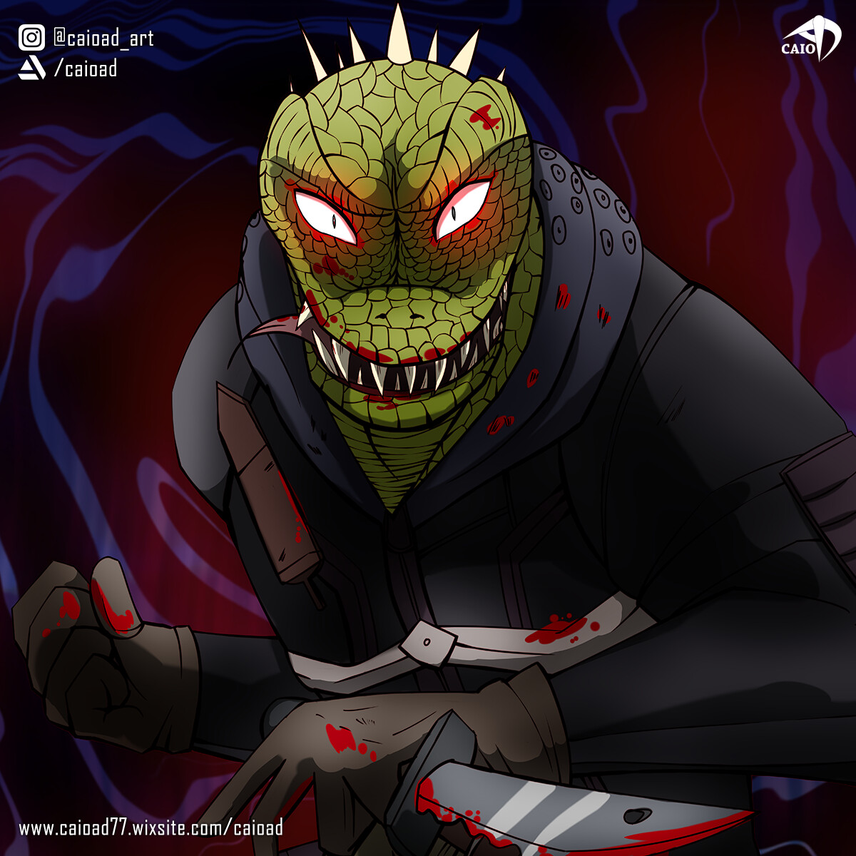 Caio AD - Caiman Fanart Dorohedoro