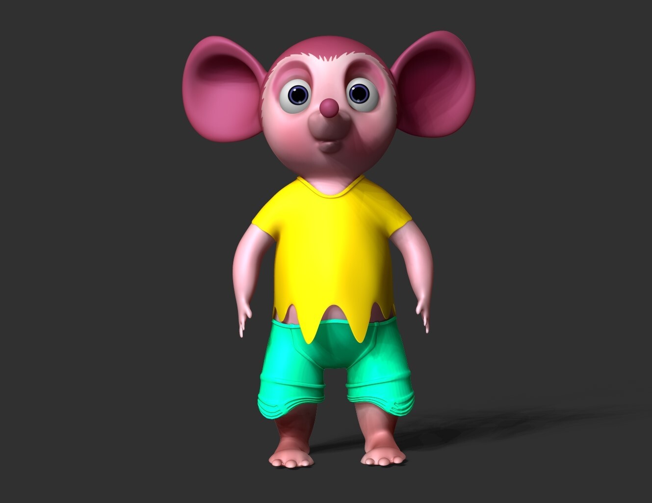 ArtStation - A female Rat