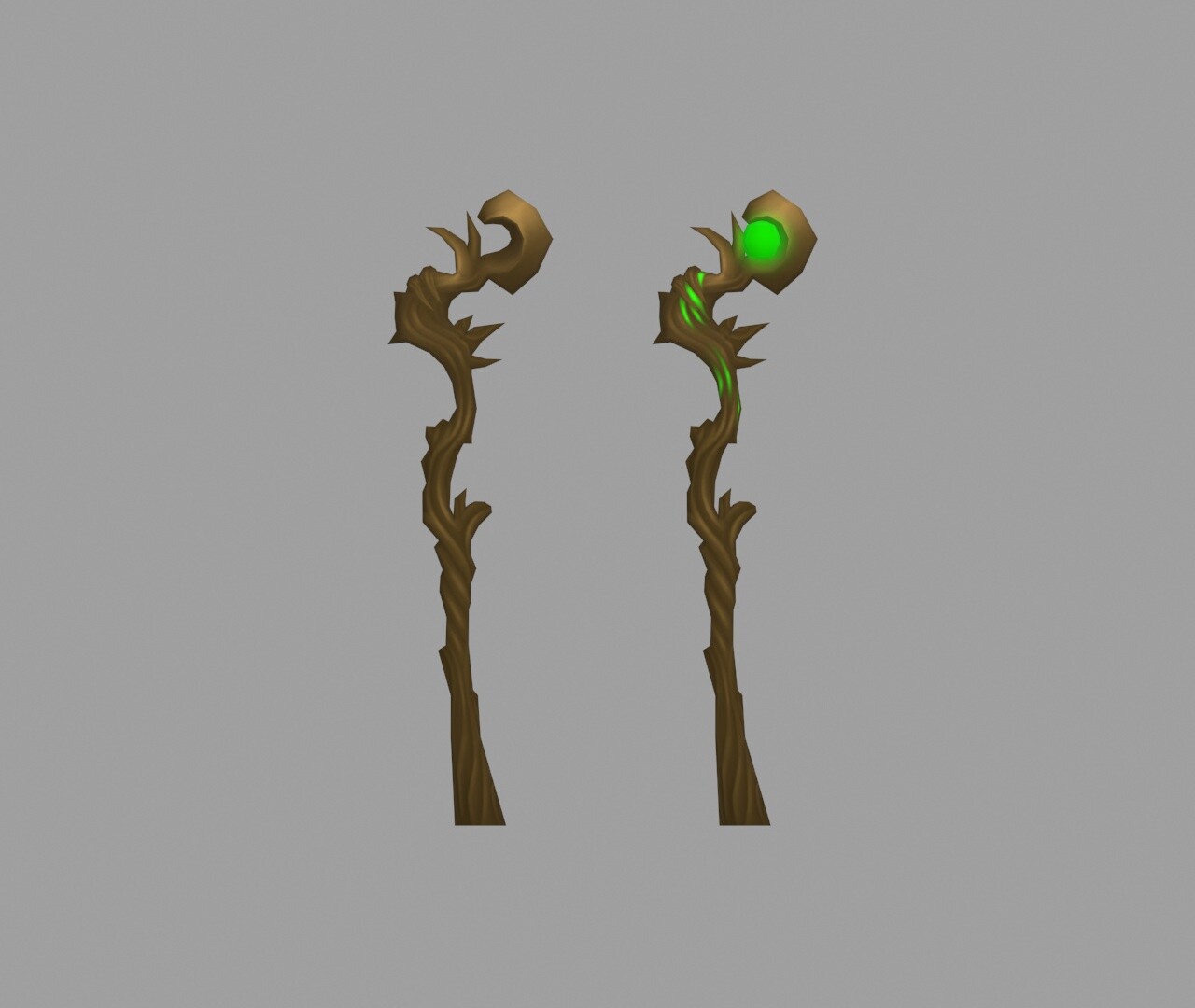 ArtStation - Low-poly stylized crook