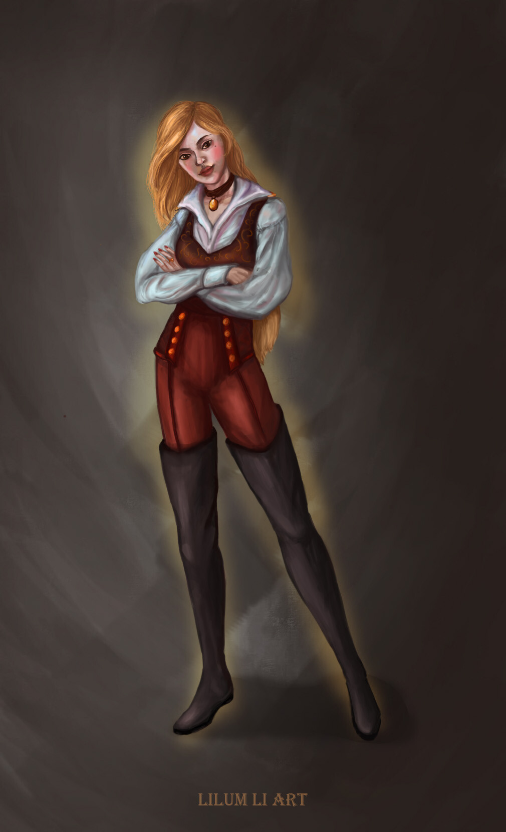 ArtStation - Adept of "Rising Moon"