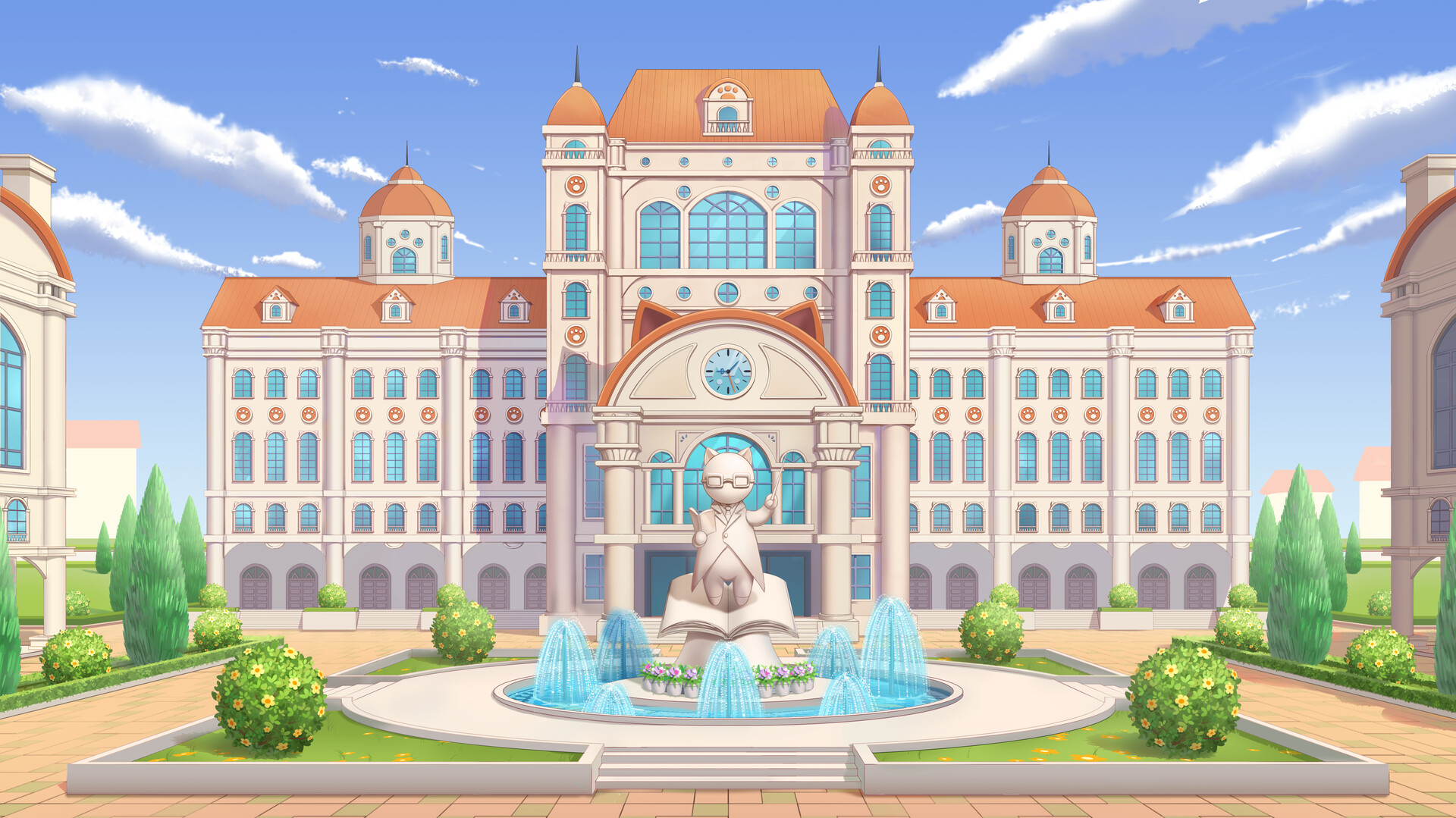 ArtStation - cat's school