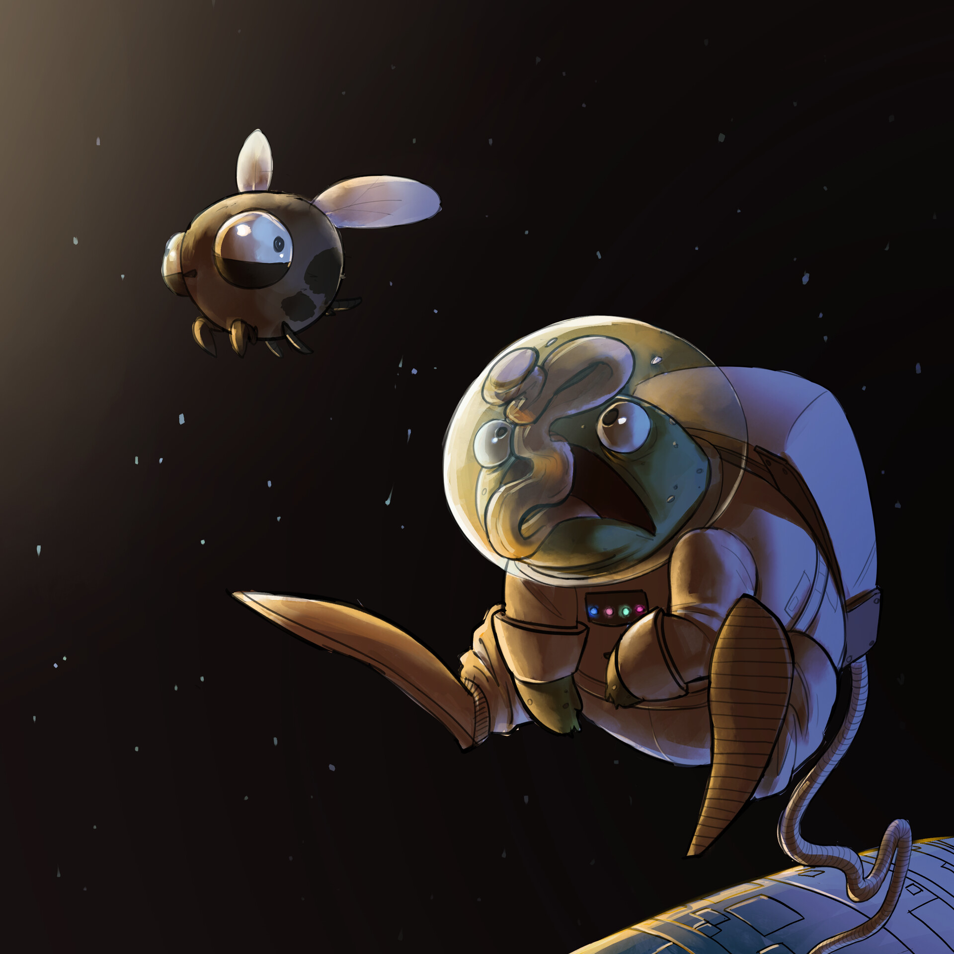 ArtStation - Space frog