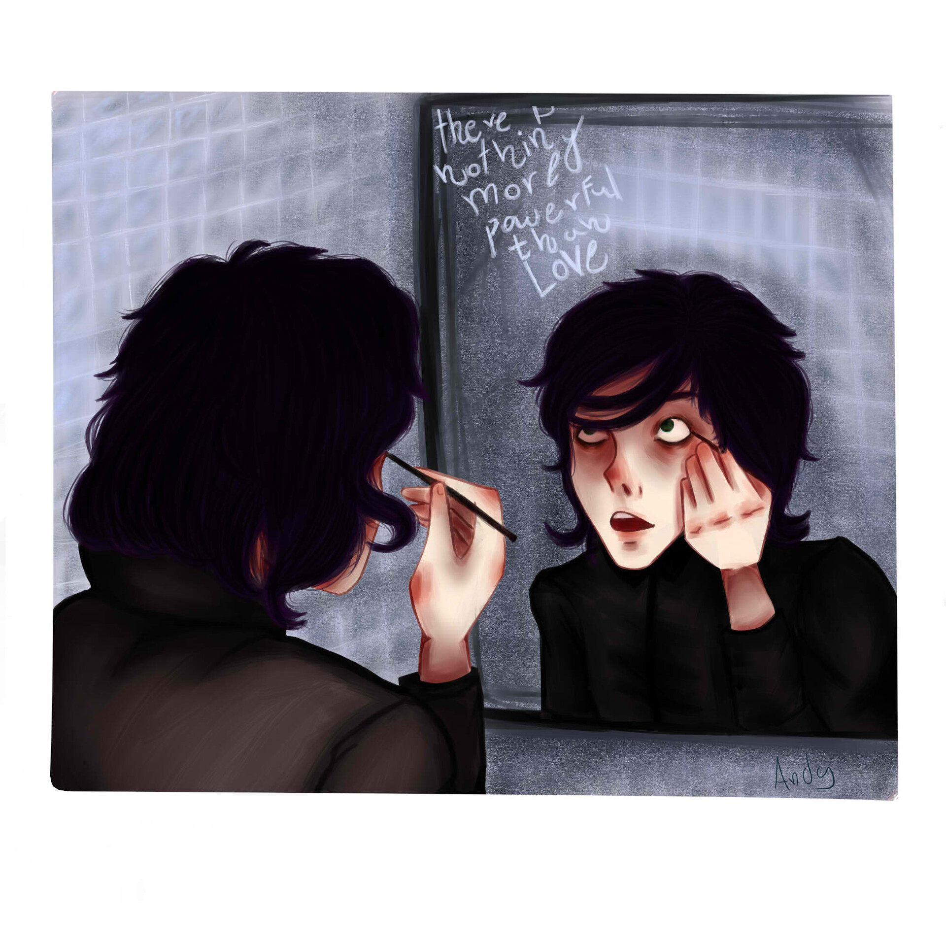 ArtStation - emo boy