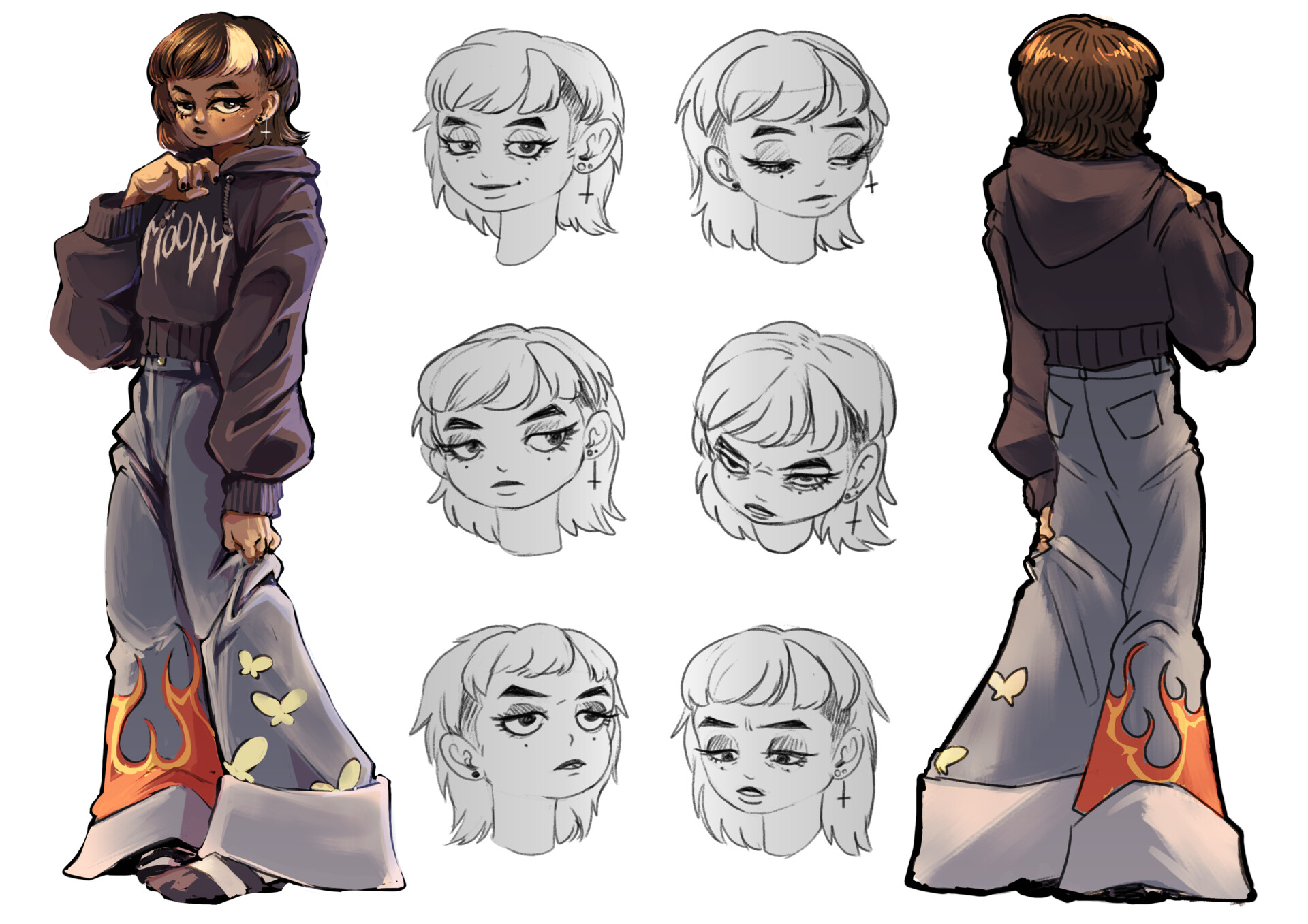 ArtStation - Character design - Alt Girl