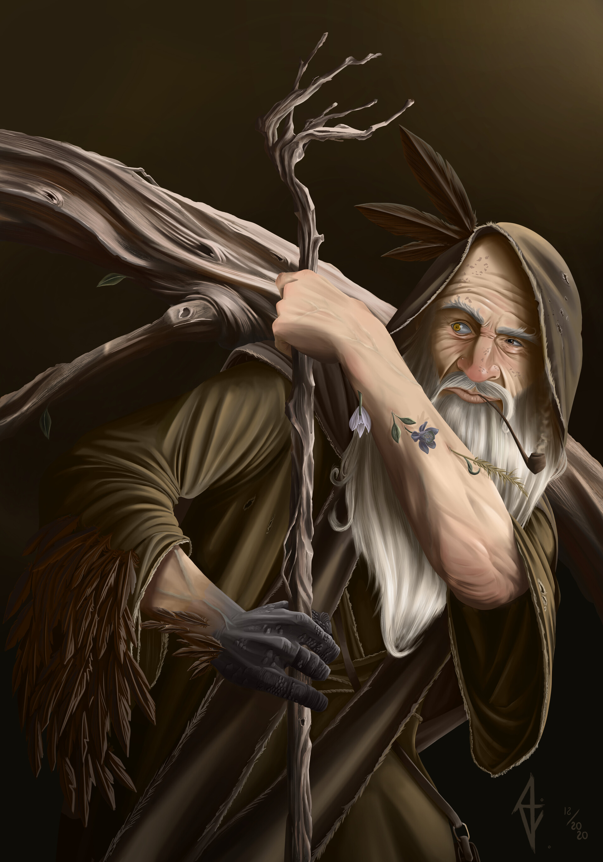 ArtStation - Eco the Druid