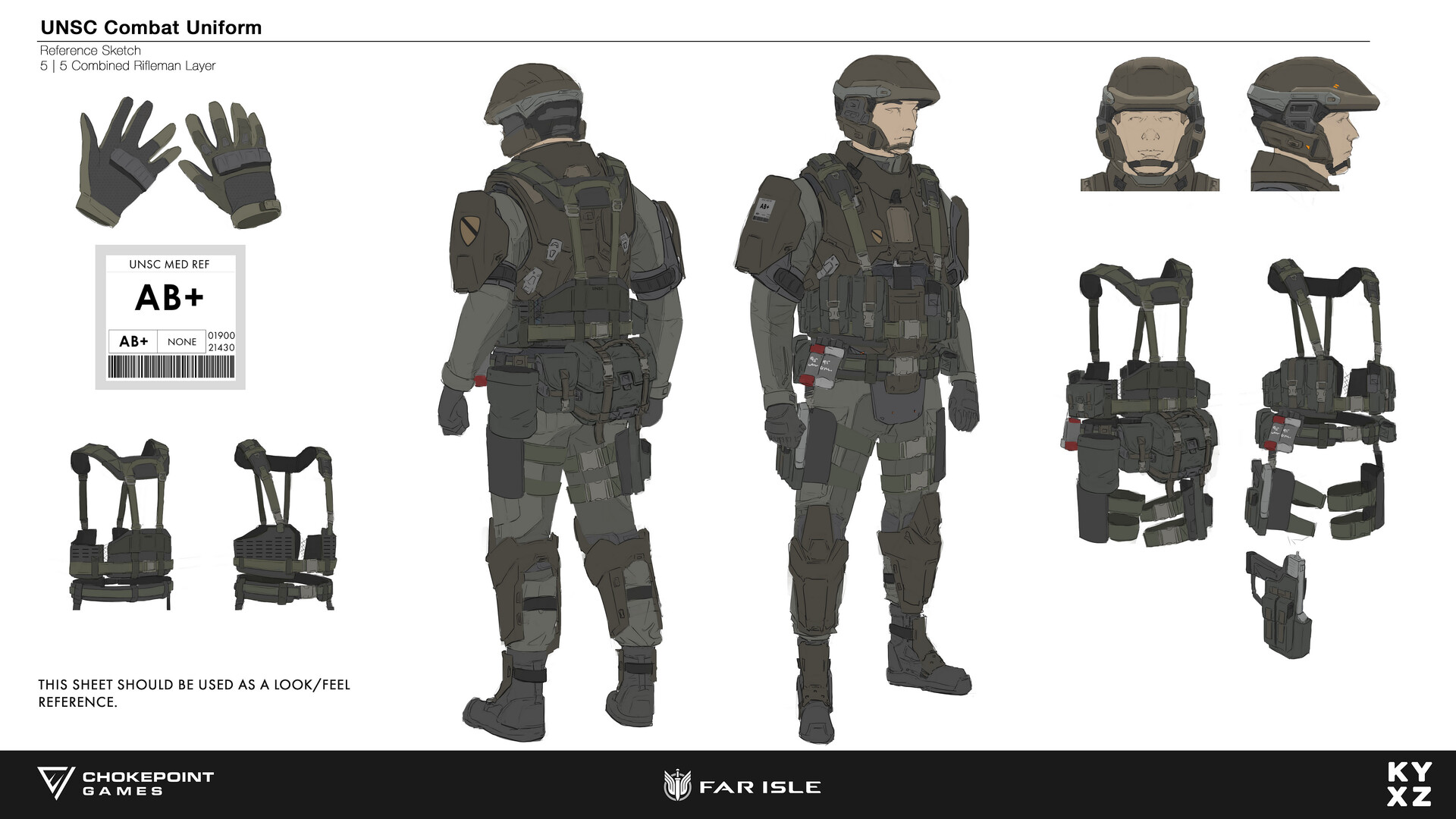 Chokepoint Games - Far Isle - UNSC Marine Armor