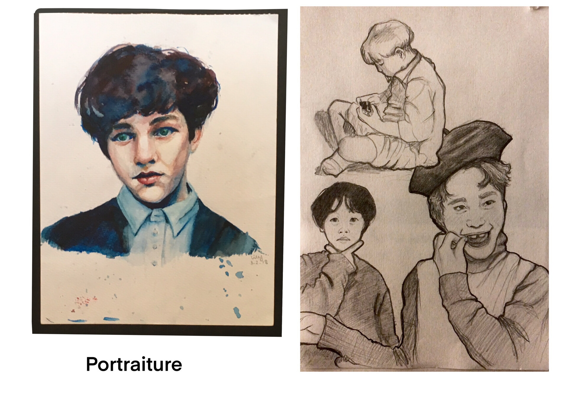 ArtStation - Portrait Examples.