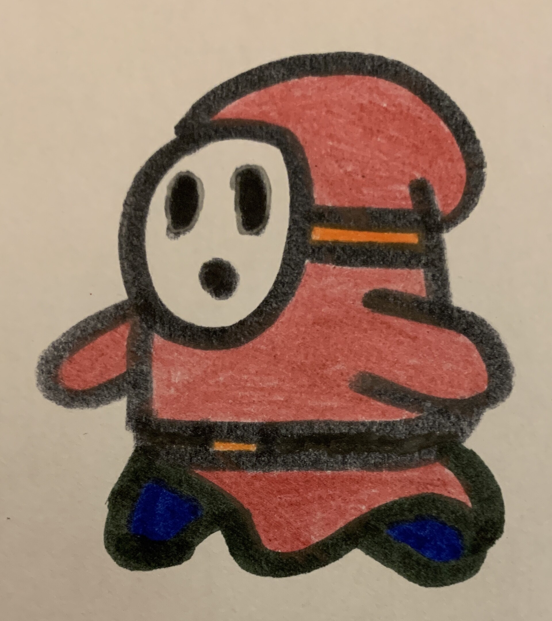 ArtStation - Shy Guy from Super Mario Bros.